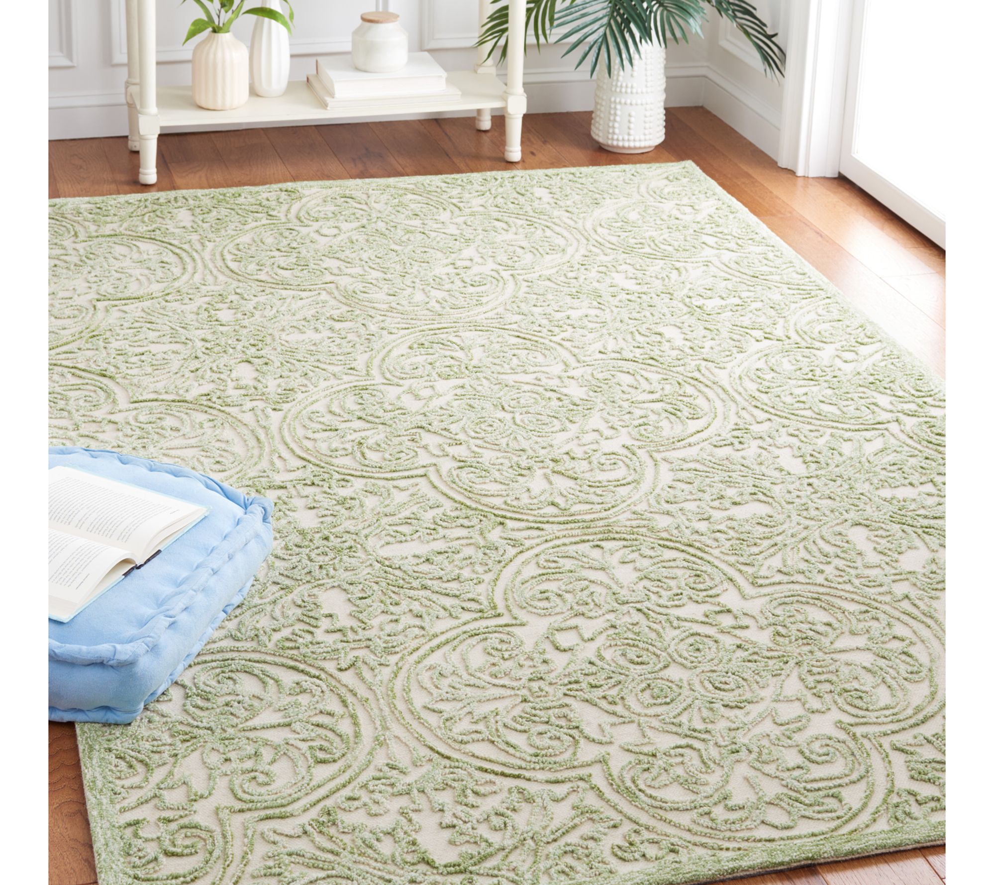 Safavieh Martha Stewart 3513 Trace 5' X 8' Rug - QVC.com