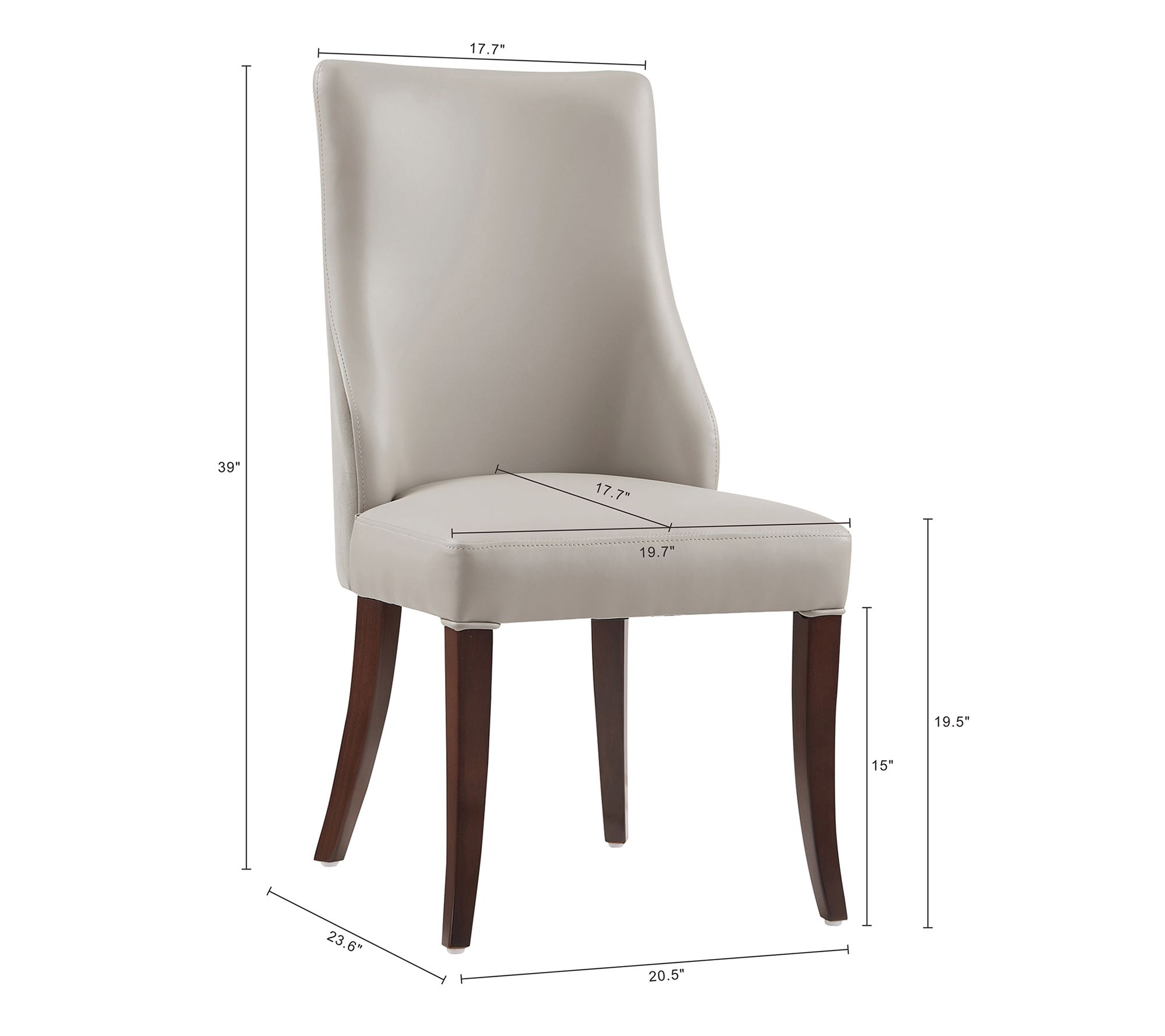 Manhattan Comfort 6-Piece Connie Dining Chair and Arm Chair - QVC.com