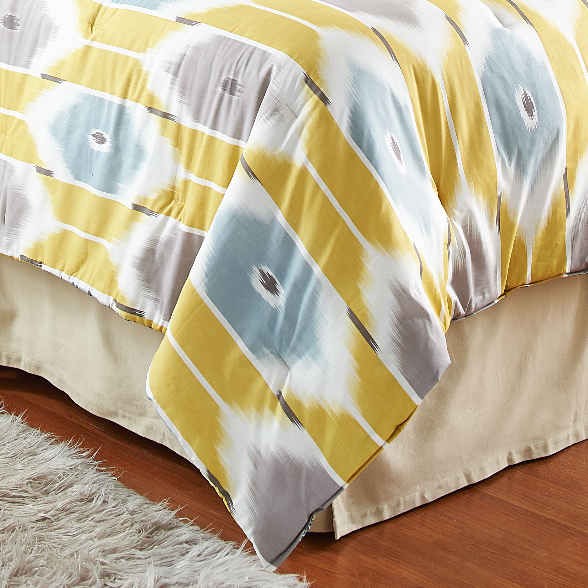 Scott Living Sumatra 6 Piece Full Reversible Comforter Set - QVC.com