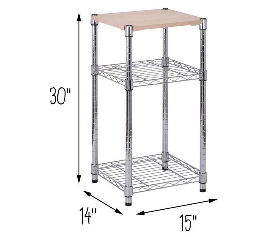 Honey-Can-Do 3-Tier Shelving - QVC.com