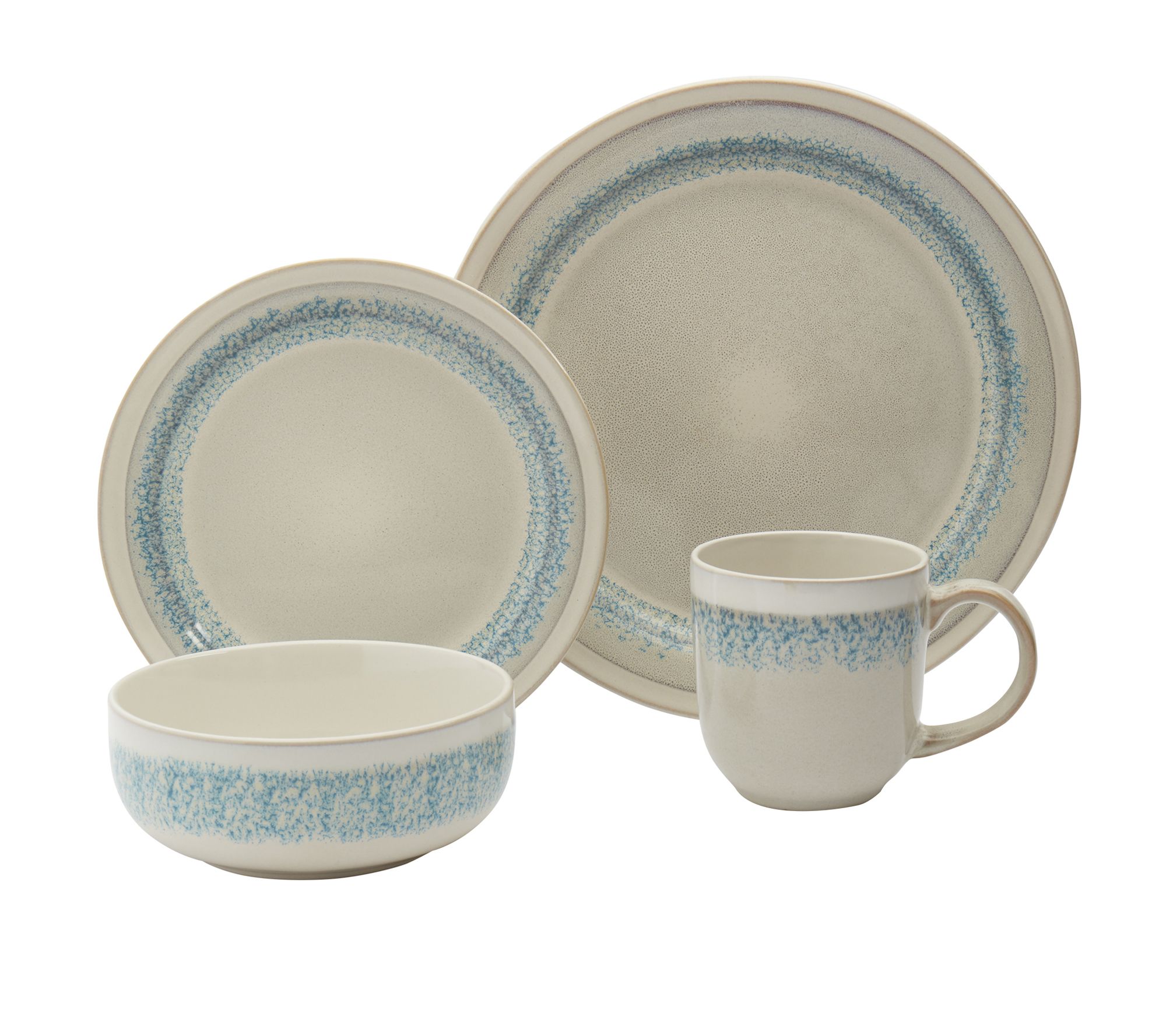 Tabletops Gallery Milan 16-Piece Dinnerware Set - QVC.com