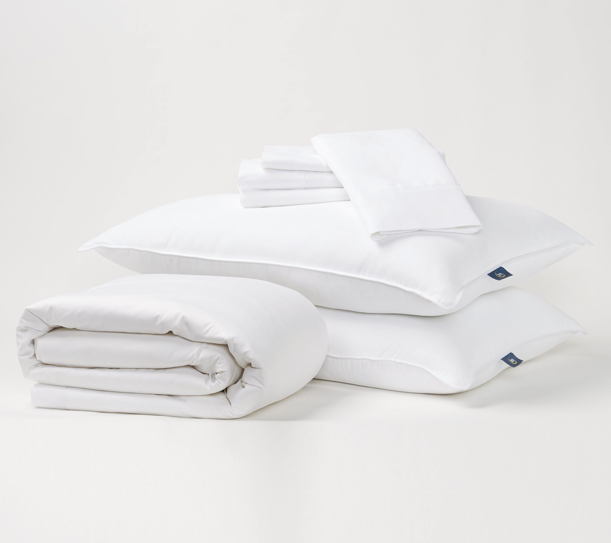 Serta Classic Bedding Bundle- King - QVC.com
