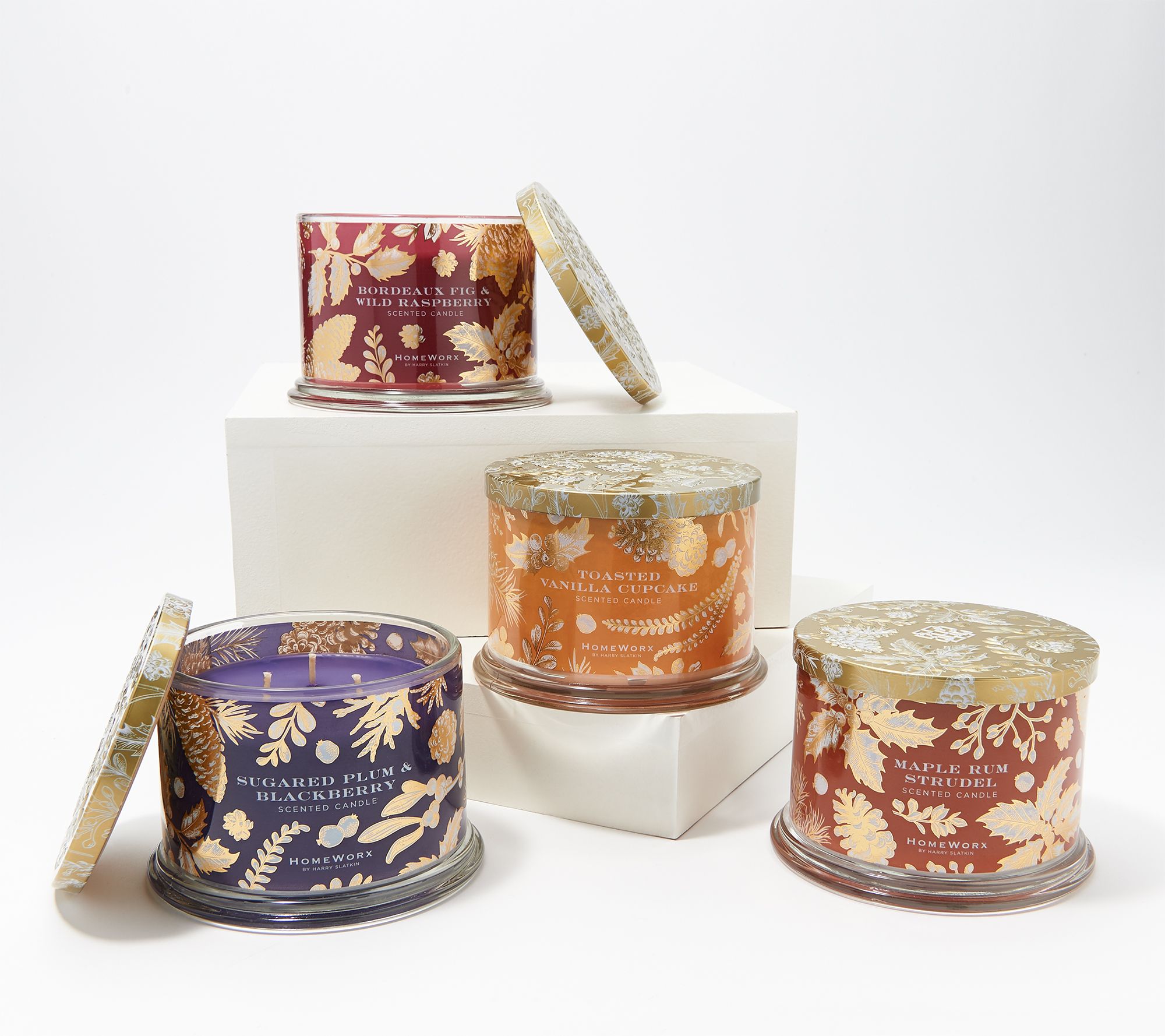 "As Is" HomeWorx by Harry Slatkin Special Edition Gourmand Candle - QVC.com