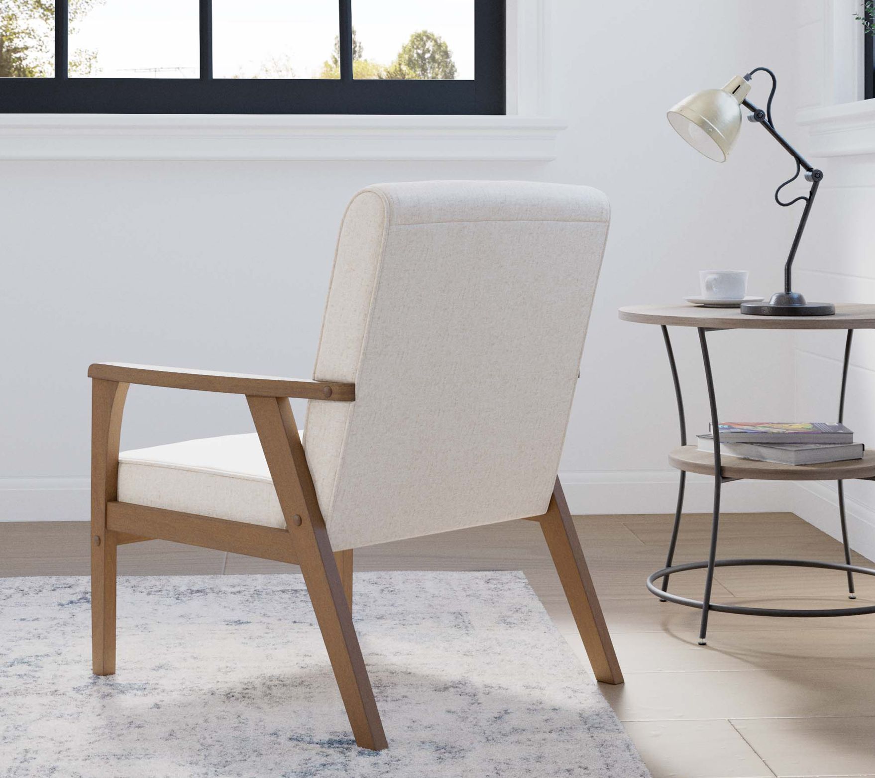 Brookside Lara Exposed Arm Accent Chair - QVC.com