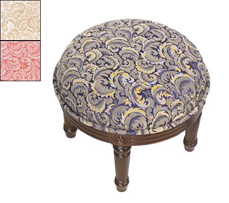 Thomas Pacconi President Round Footstool - QVC.com