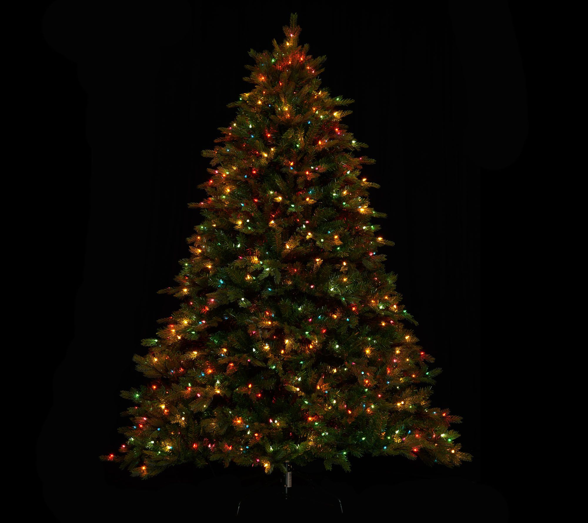 Bethlehem Lights Prelit 9' Shenandoah Pine Full Christmas Tree - QVC.com