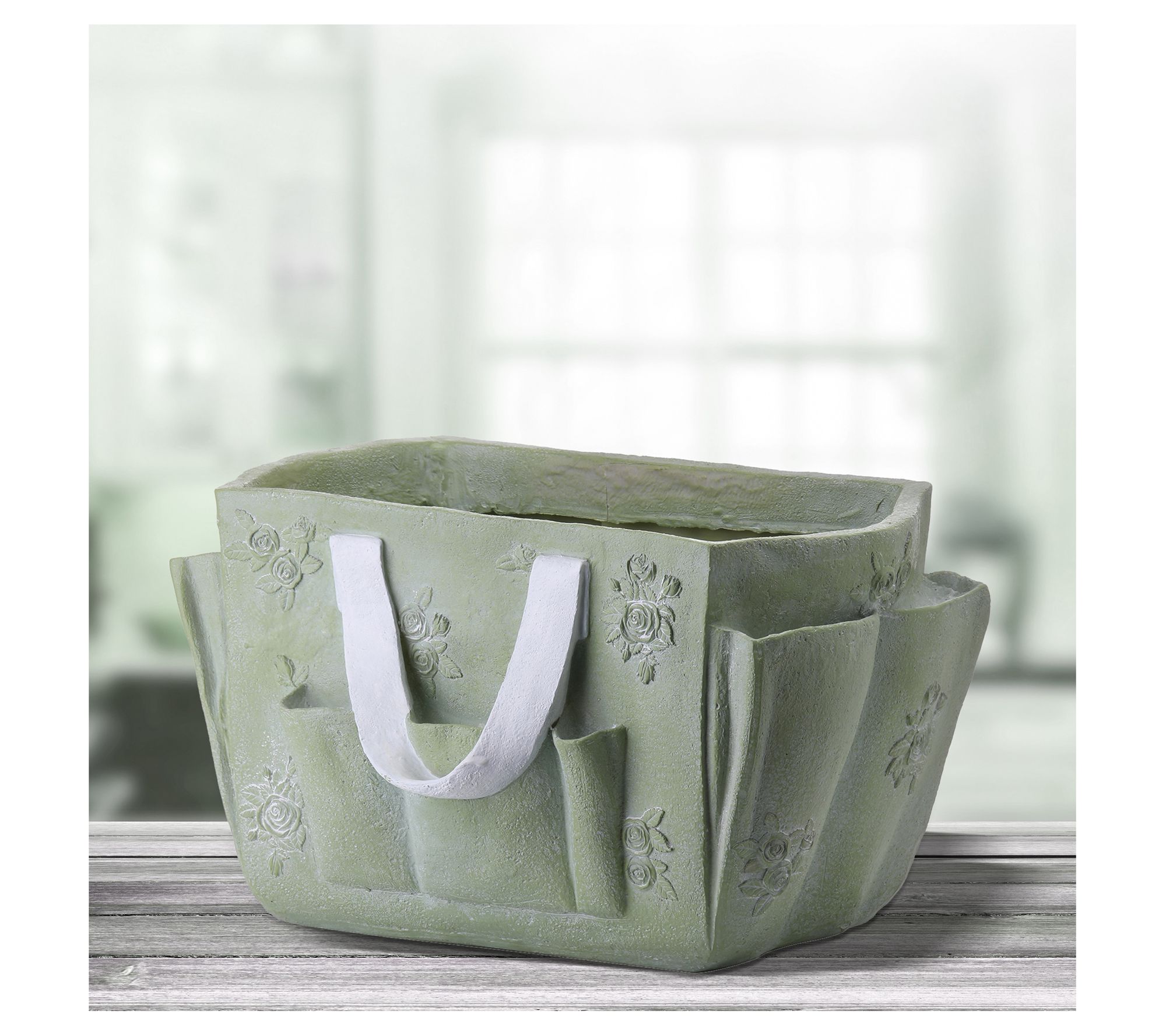 Garden Tote Planter By Valerie - QVC.com