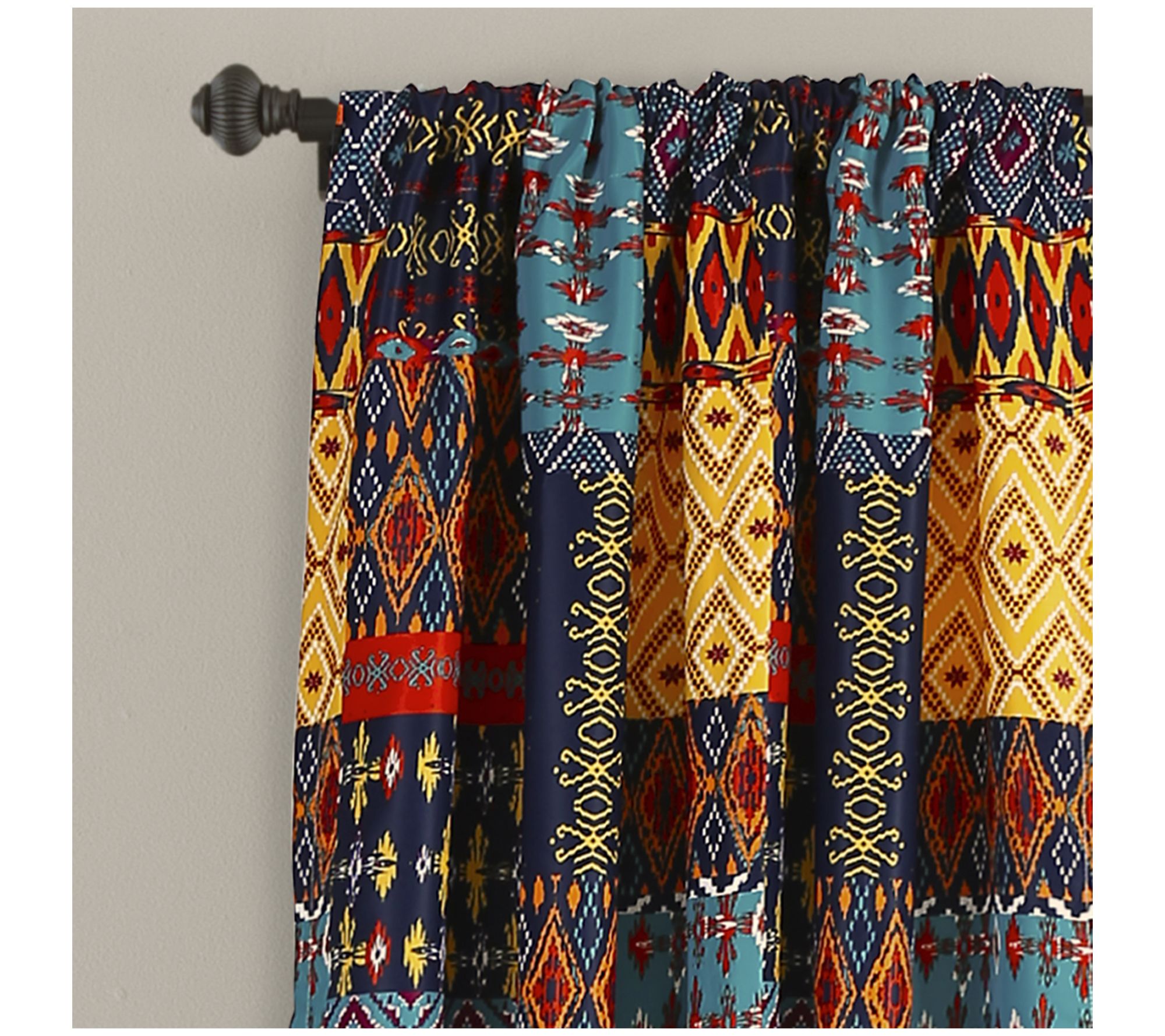 Misha Light Filter Multi 52X95 Set by Lush Decor - QVC.com