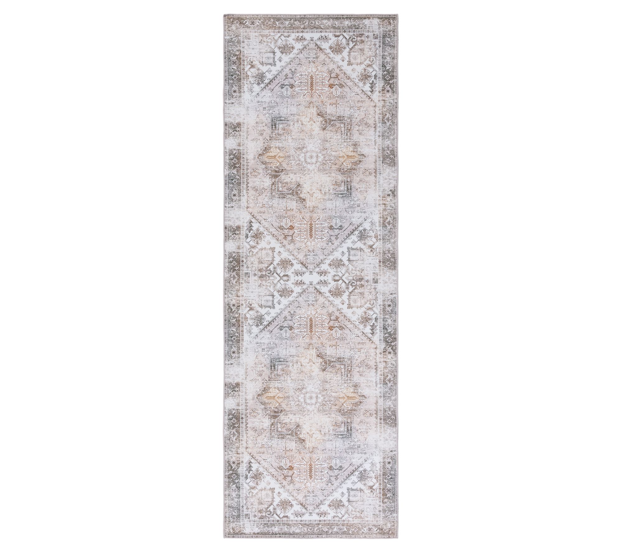 Safavieh Tucson 102 Machine Washable 2'-6" X 8' Rug - QVC.com