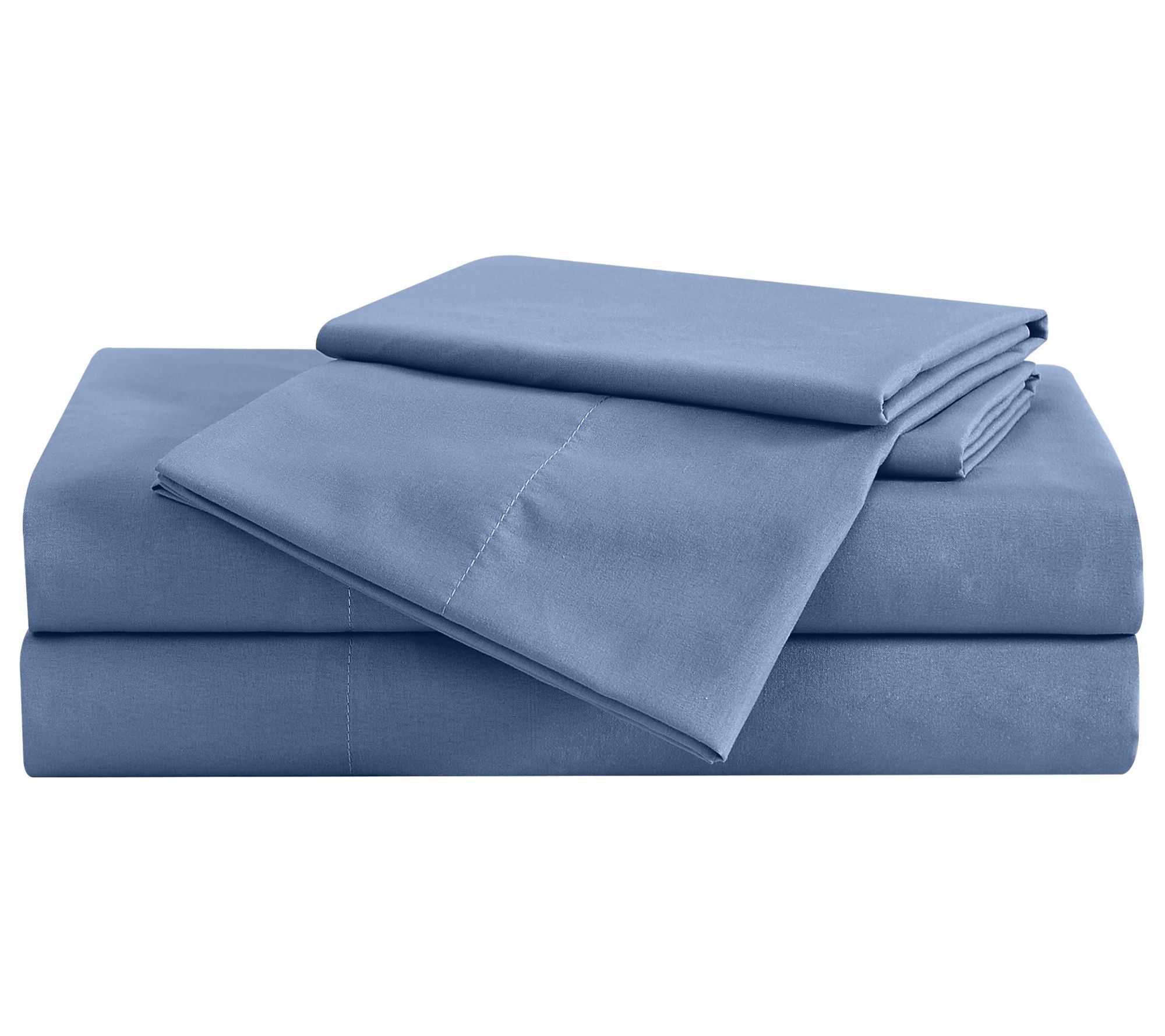 Truly Soft Garment Wash Solid Twin 3-Piece Sheet Set - QVC.com