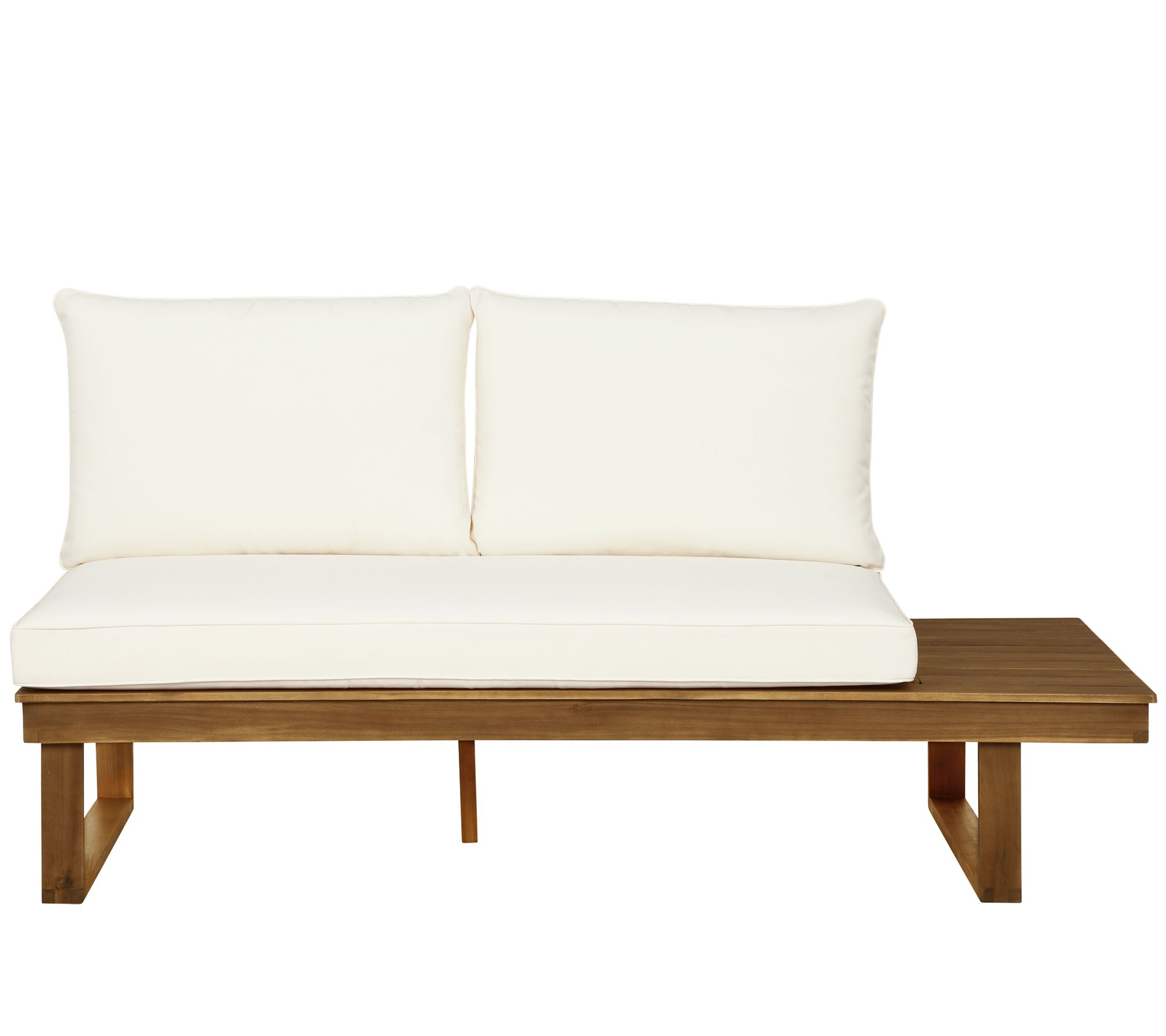 Linon Home Skypark Outdoor 4PC Lovseat Corner Table Set - QVC.com