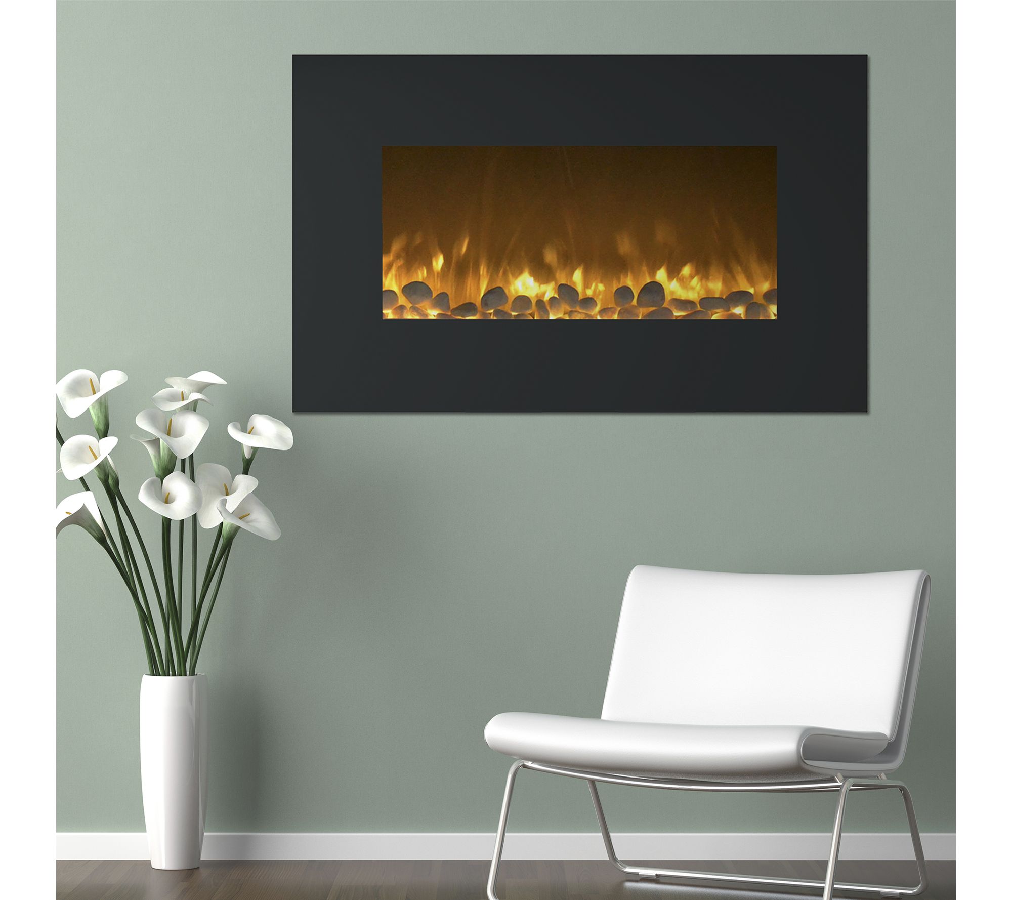 Northwest 36" Color Changing Fireplace - QVC.com