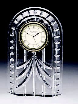 Waterford Overture Clock Large - 8.25" High - QVC.com