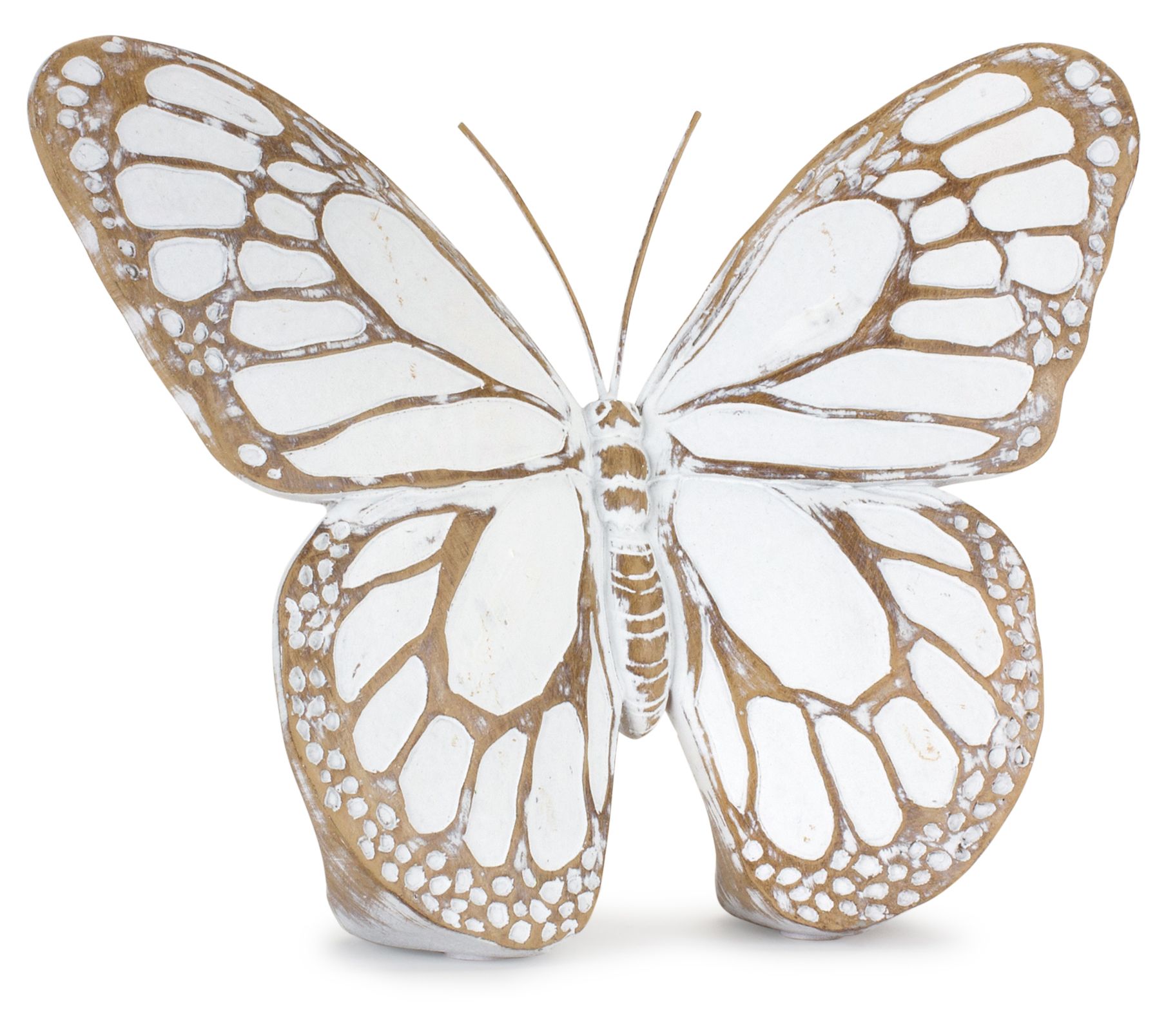 Melrose Tabletop Butterfly Figurines (Set of 3) - QVC.com
