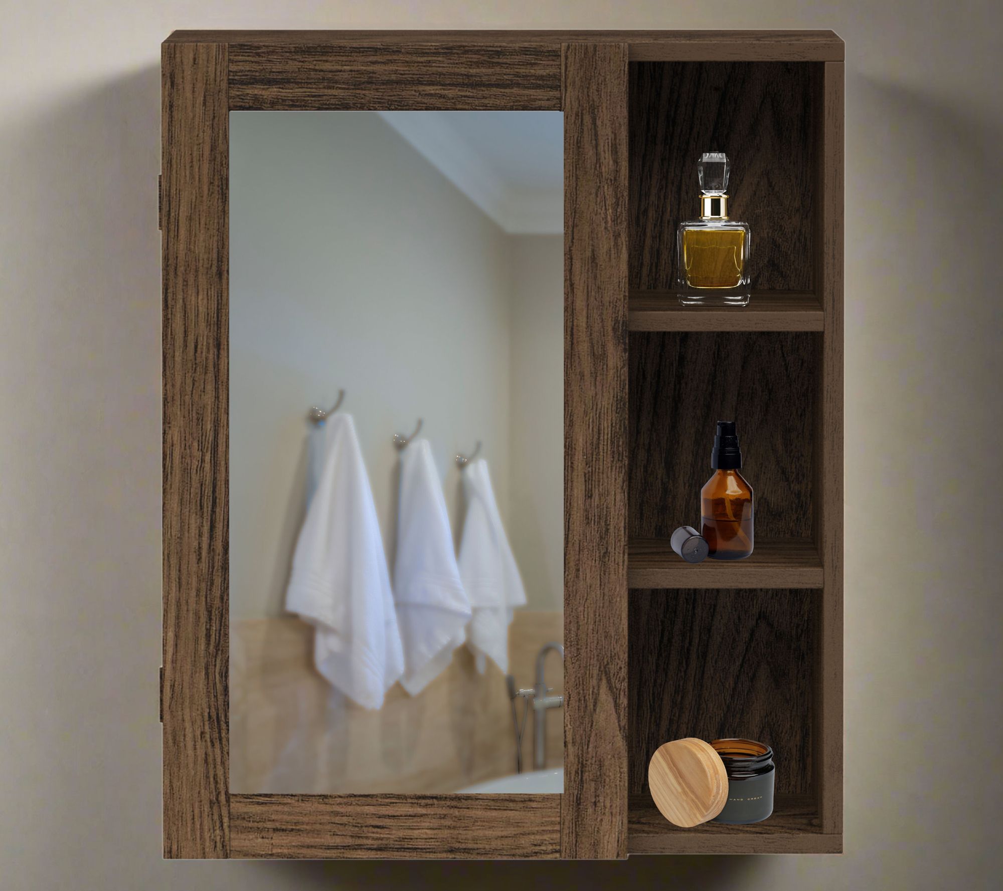 Teamson Home Ellery Removable Medicine Cabinetwith Mirror - QVC.com