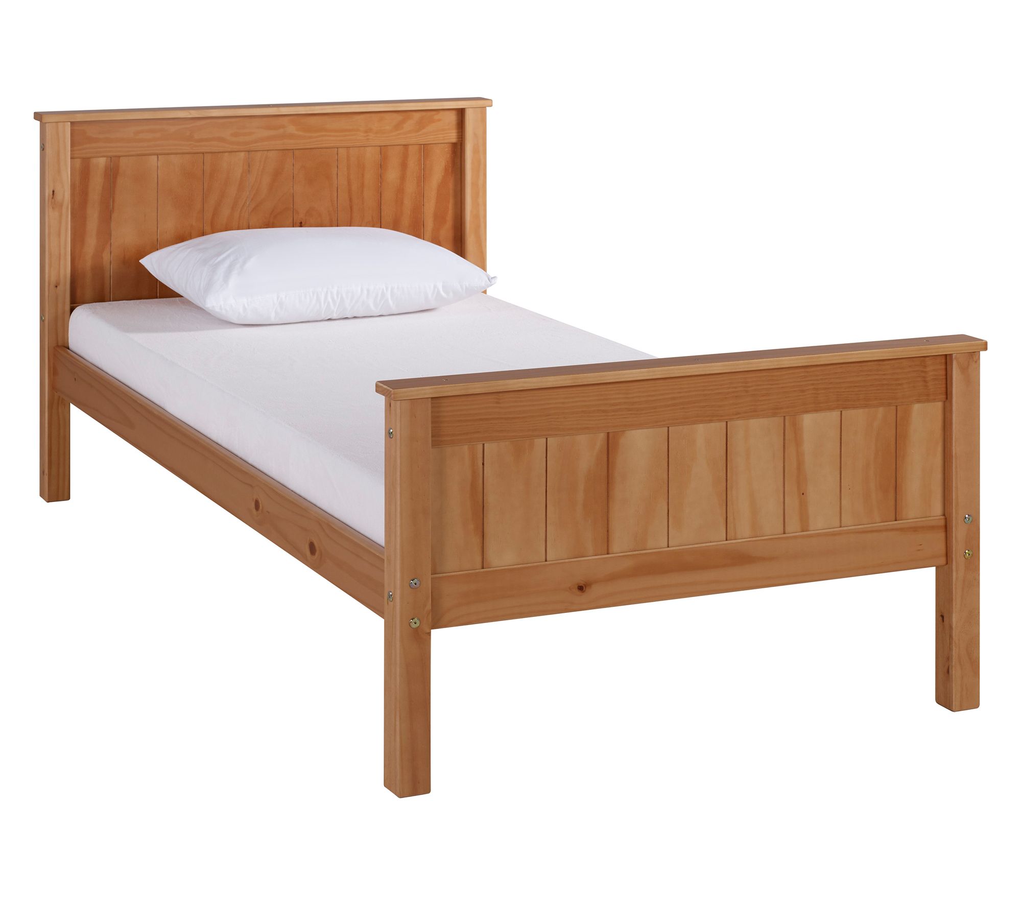 Alaterre Furniture Harmony Twin Size Wood Platform Youth Bed - QVC.com