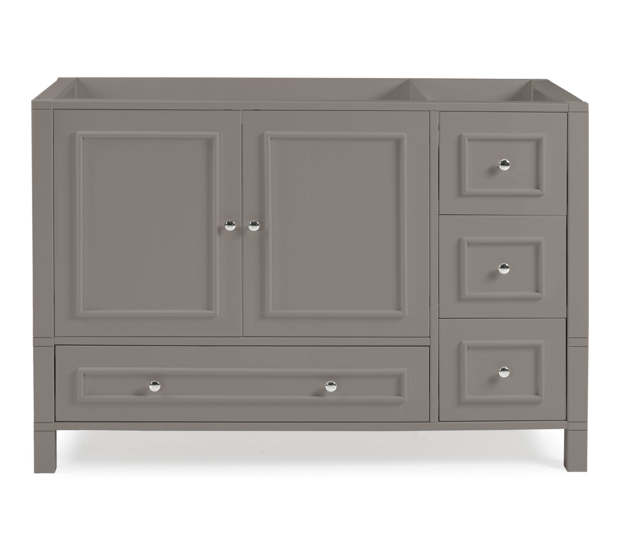 Alaterre Furniture Williamsburg 48" Vanity Cabinet Only - QVC.com