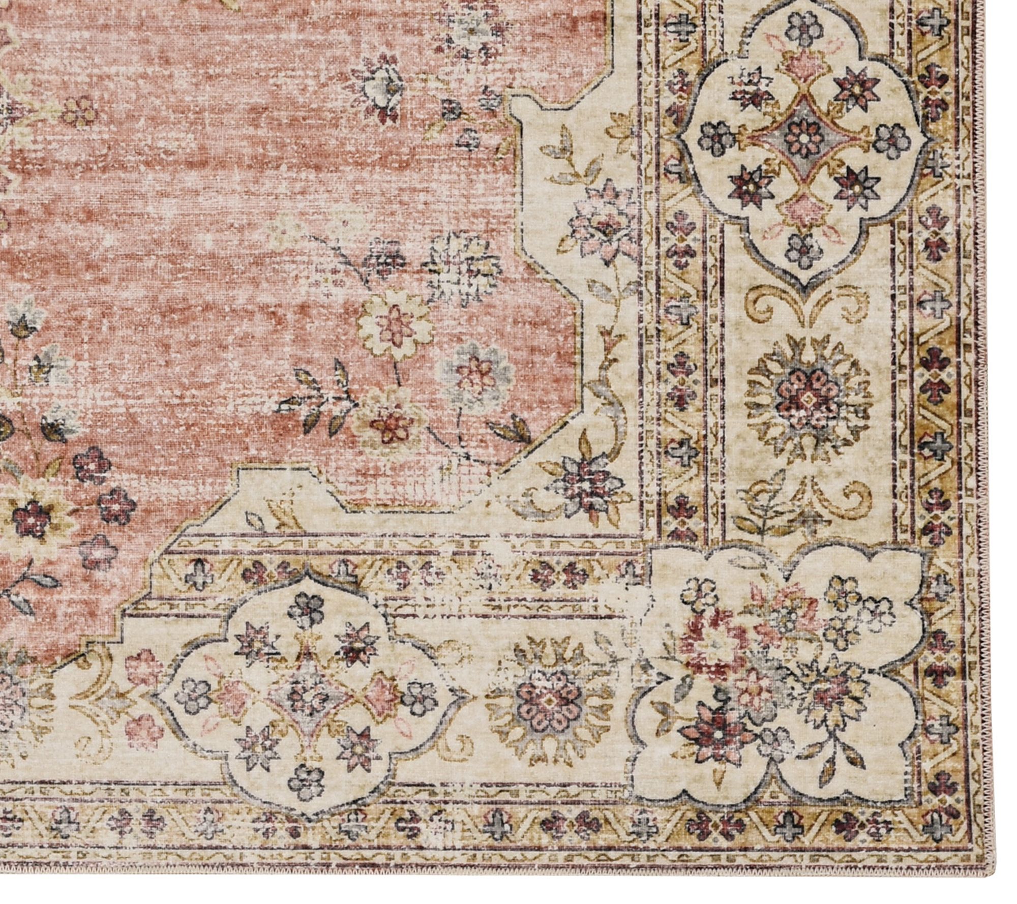 Linon Home Mac Washable 2'x3' Decorative Non-Slip Stylish Rug - QVC.com