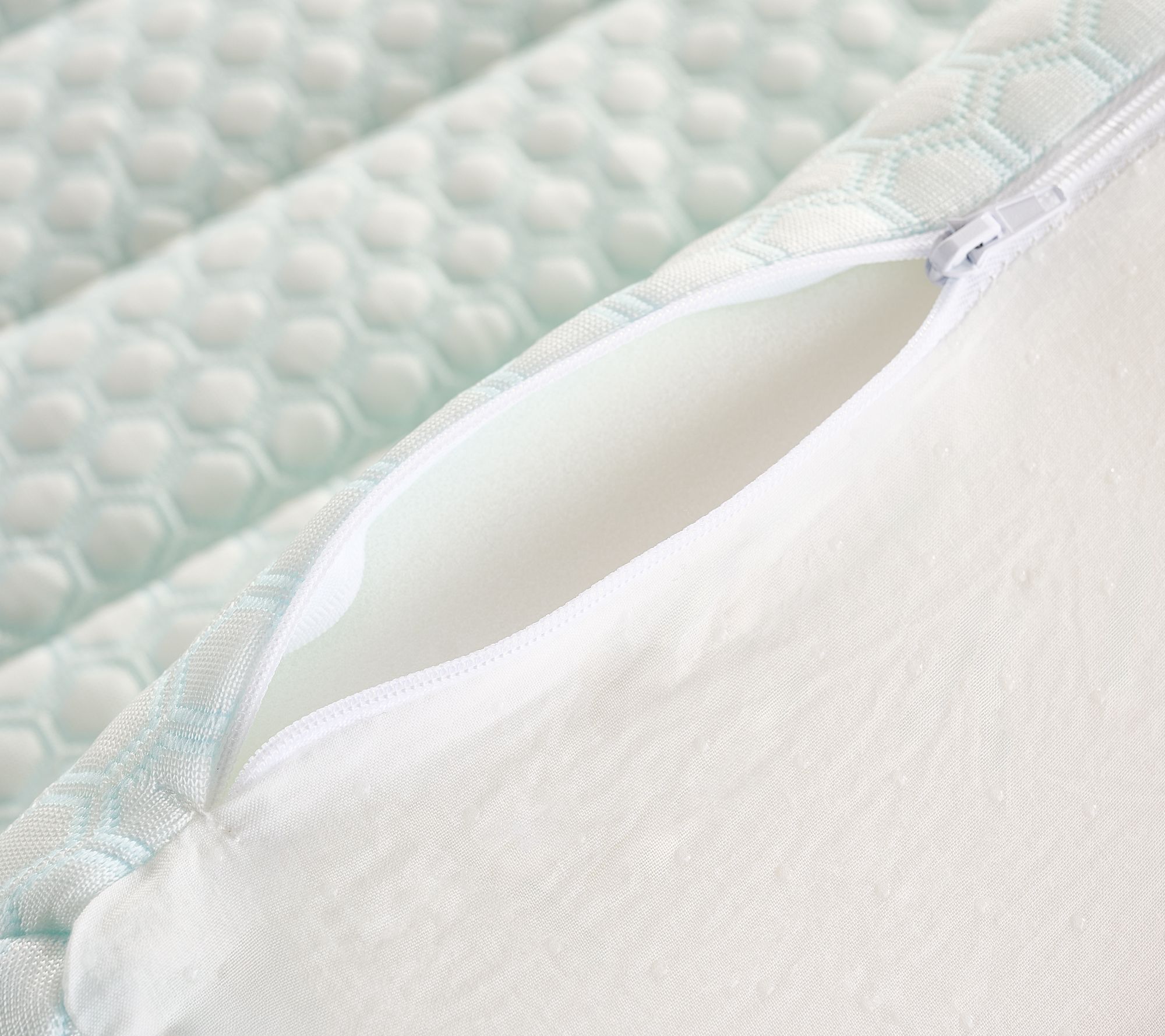 "As Is" Northern Nights 3" Memory Foam Topper with Cooling Cover - QVC.com