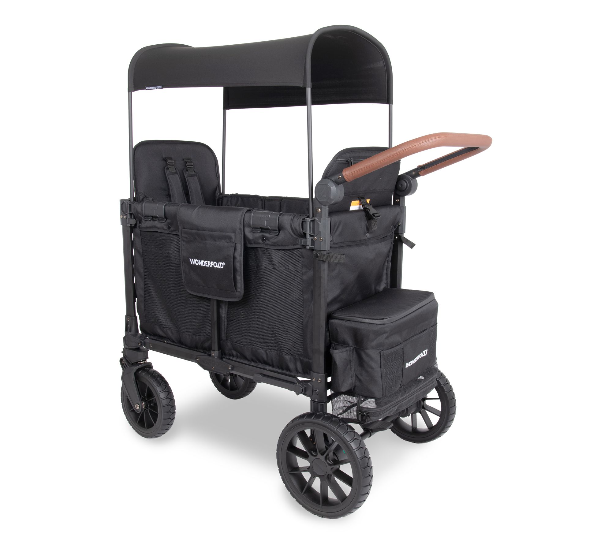 Wonderfold W4 Luxe Pro 4-Seater Stroller Wagon - QVC.com
