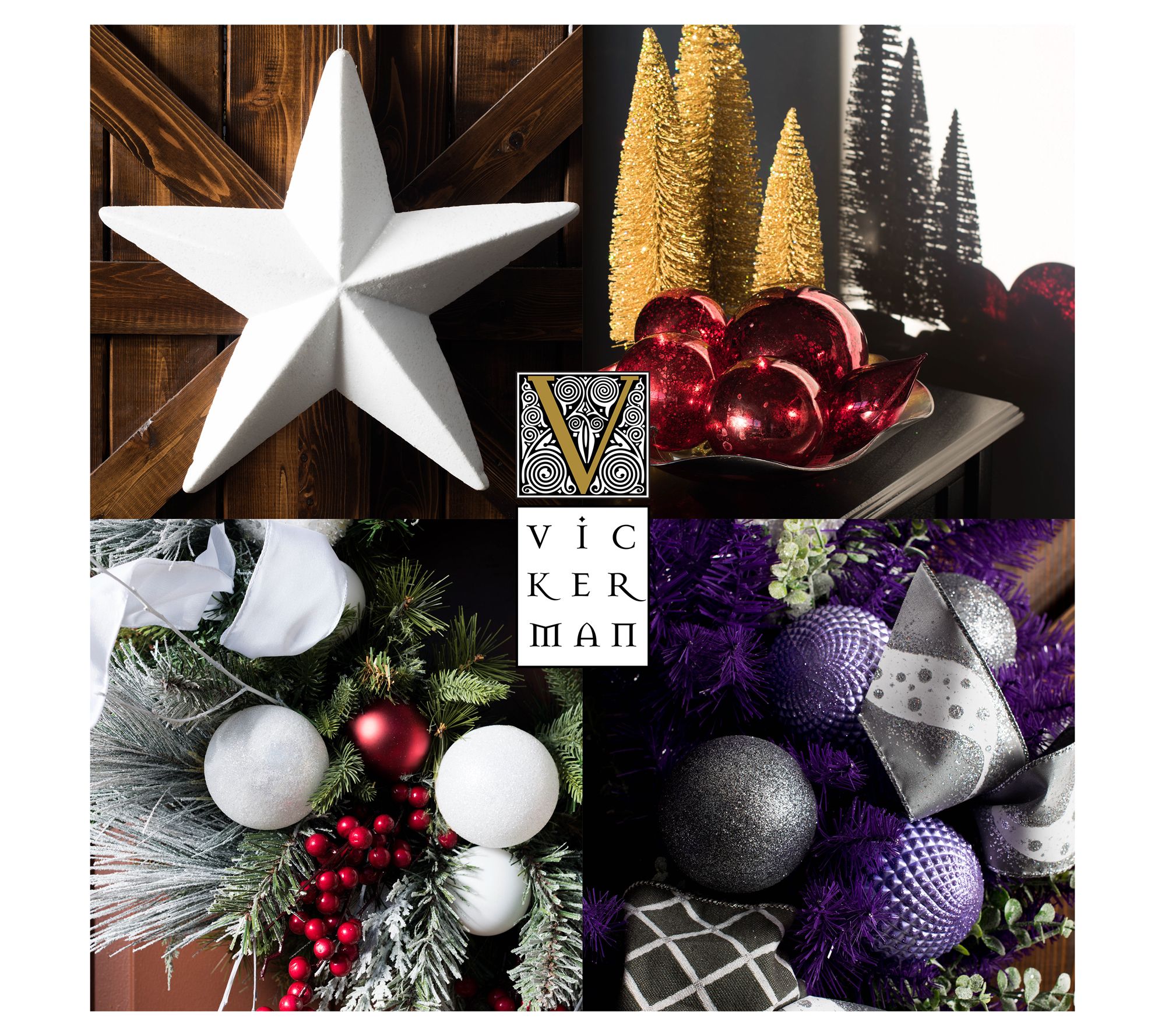 Vickerman 12" Ball Ornament - QVC.com