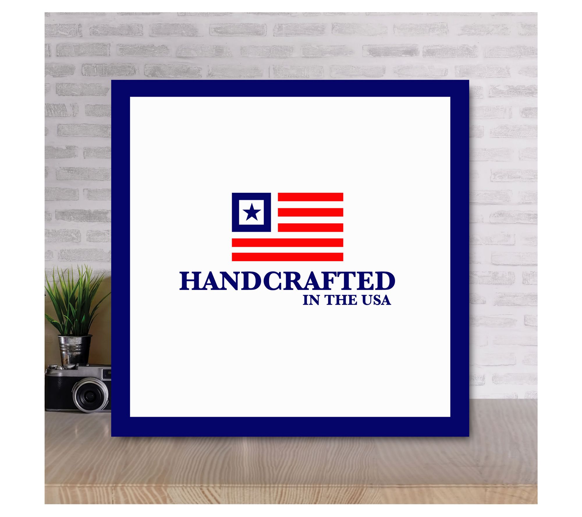 Courtside Market USA Flag 7" x 40" Porch Sign - QVC.com