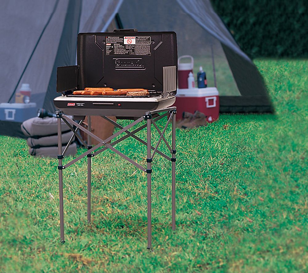 Coleman Multi-Use Trash Bin or High Stand For Coolers, Grills - QVC.com