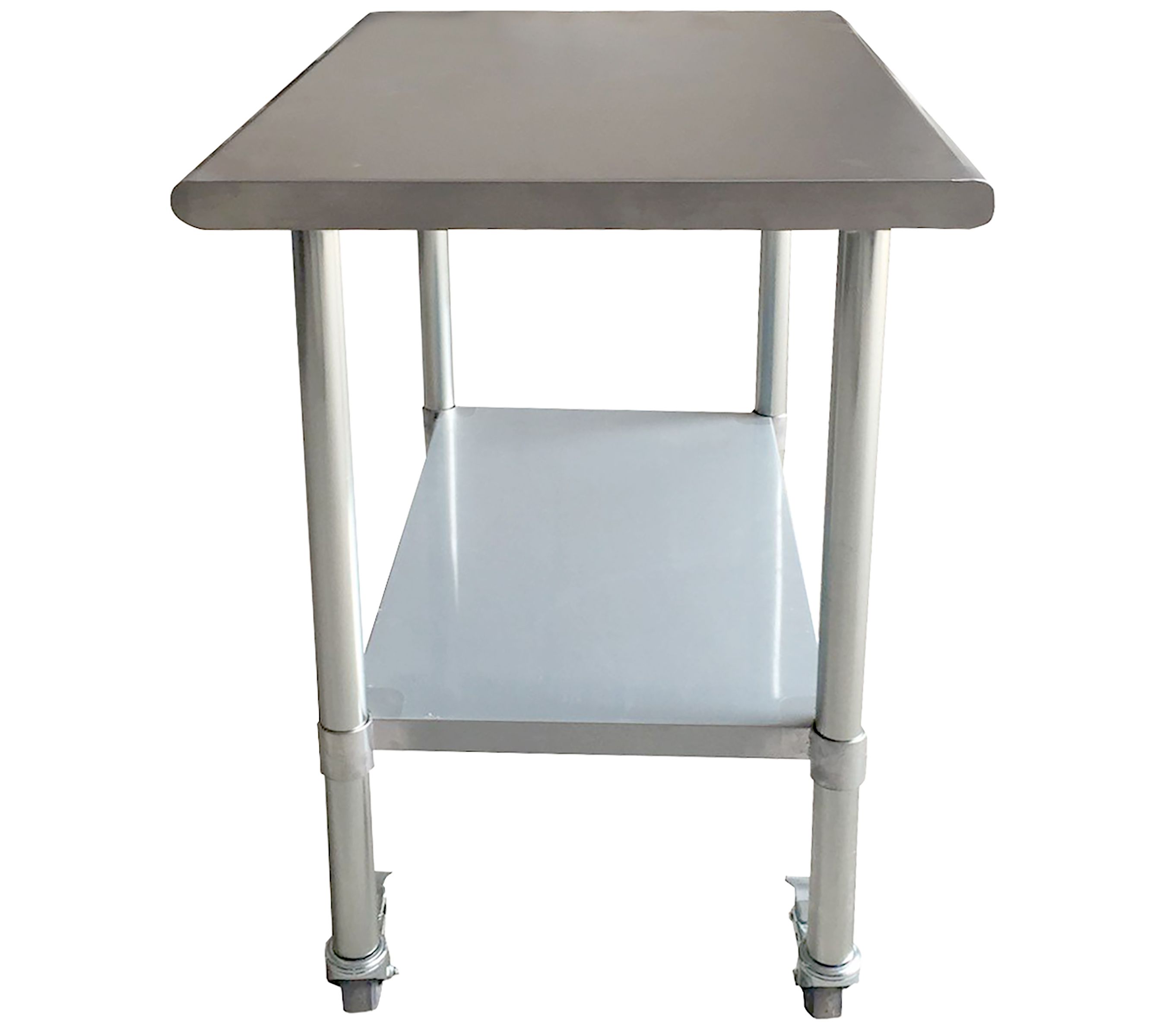 Sportsman Series Rolling Stainless Steel Work Table- 24" x 48 - QVC.com