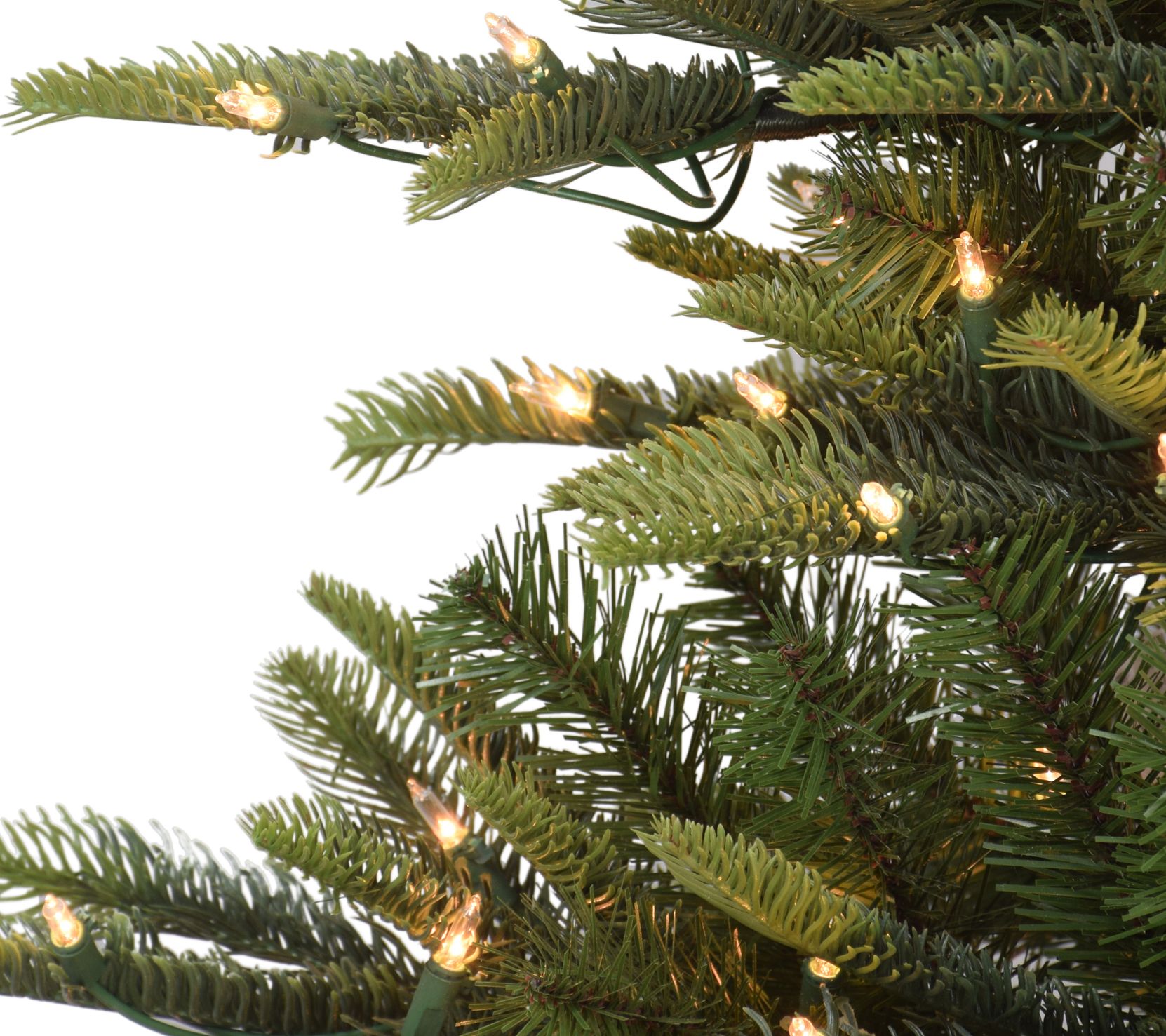 Puleo International 9 ft Pre-lit Slim Aspen Fir Tree - QVC.com