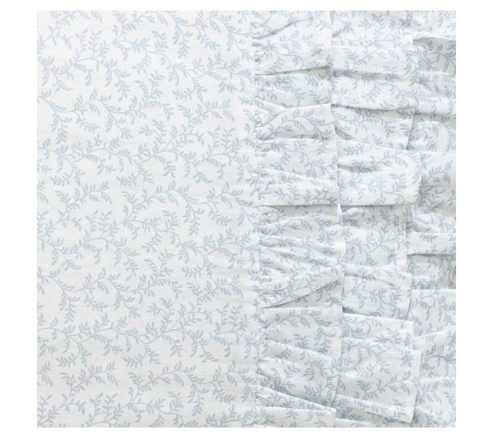 Laura Ashley Ch loe Cottage Blu e 14" X 20" Bre akfast Pillow - QVC.com