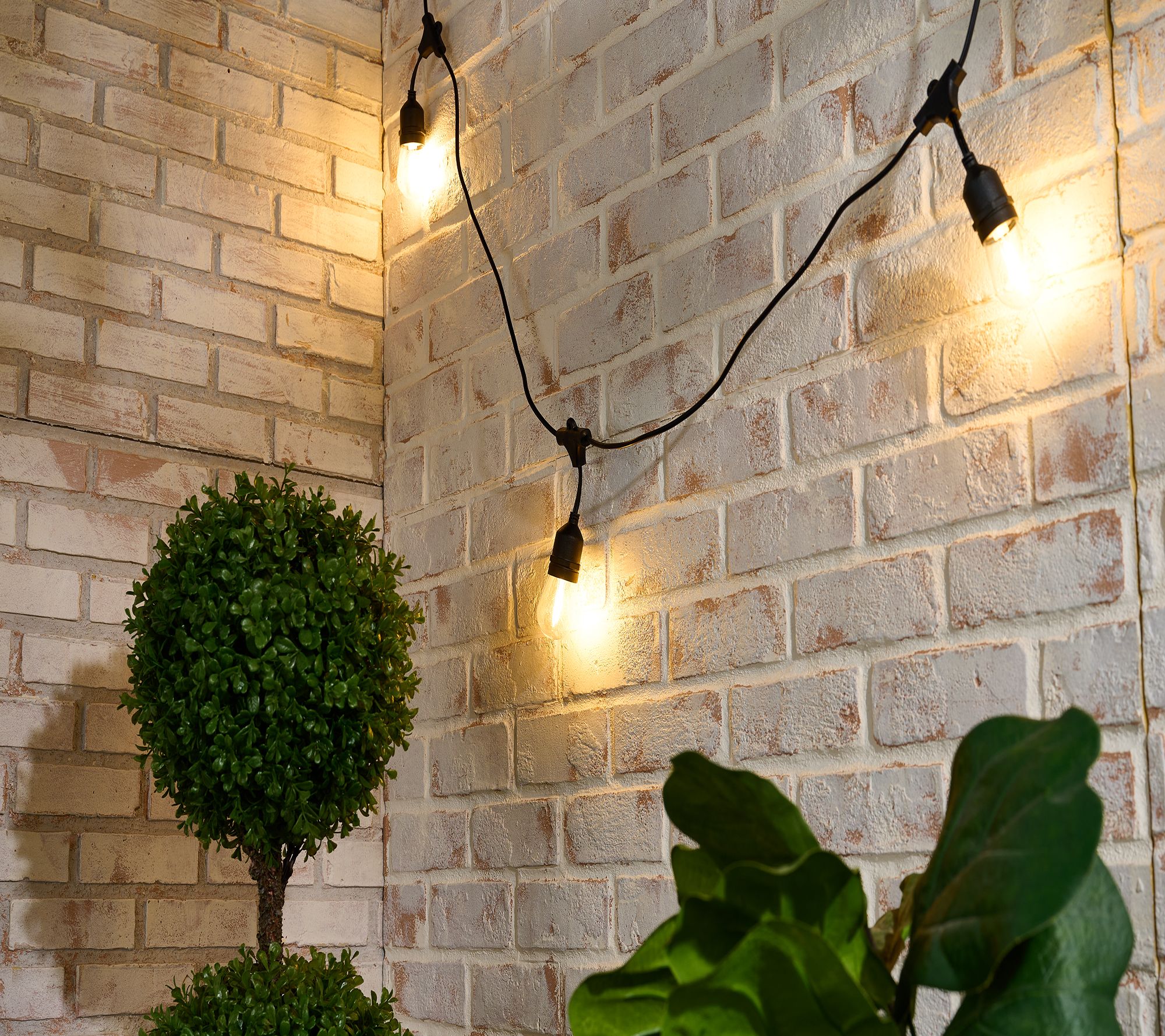 "As Is" 20' Color Flip Bistro Lights by Kim Gravel - QVC.com