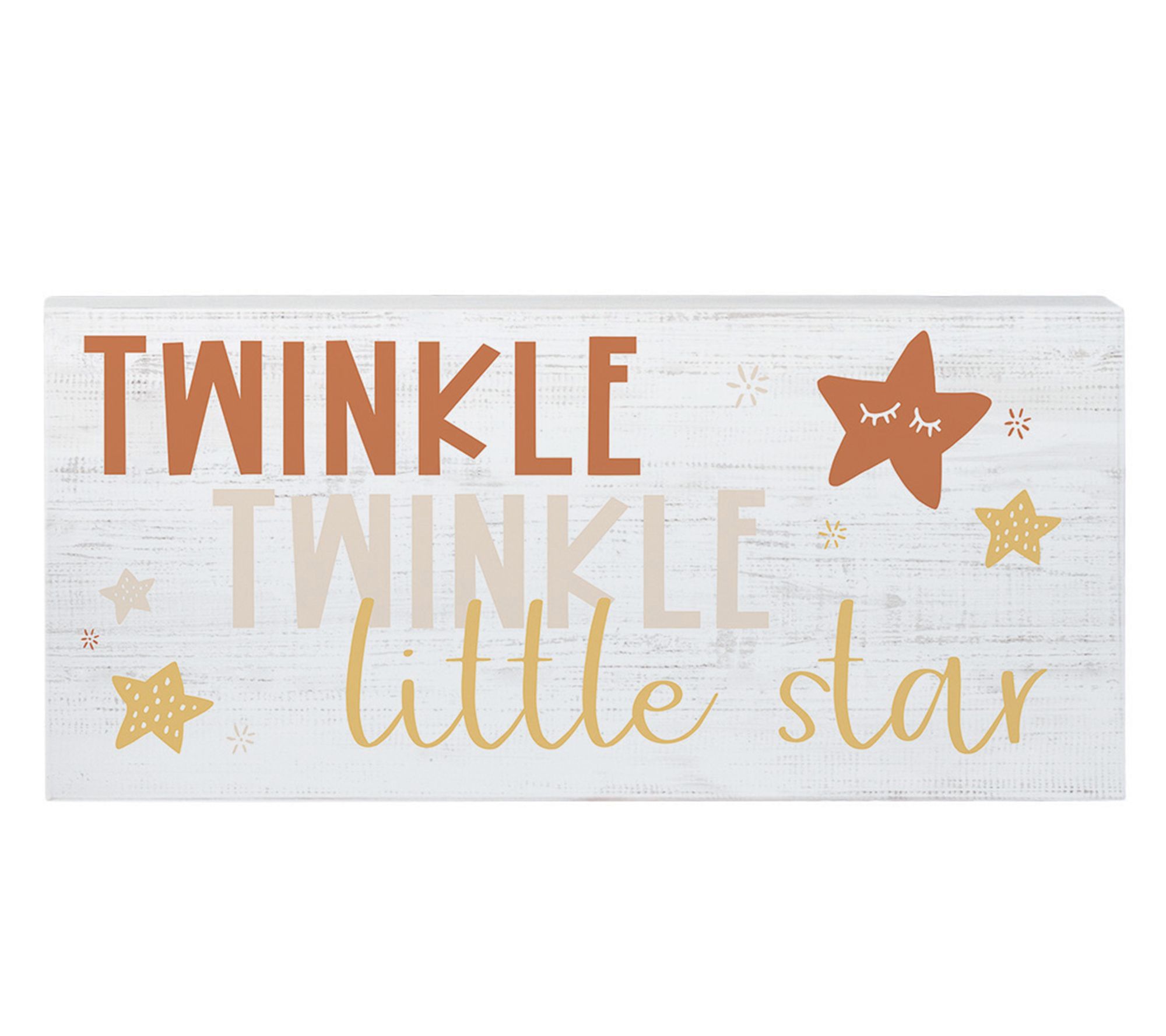 Sincere Surroundings 12" Twinkle Twinkle Inspire Board - QVC.com