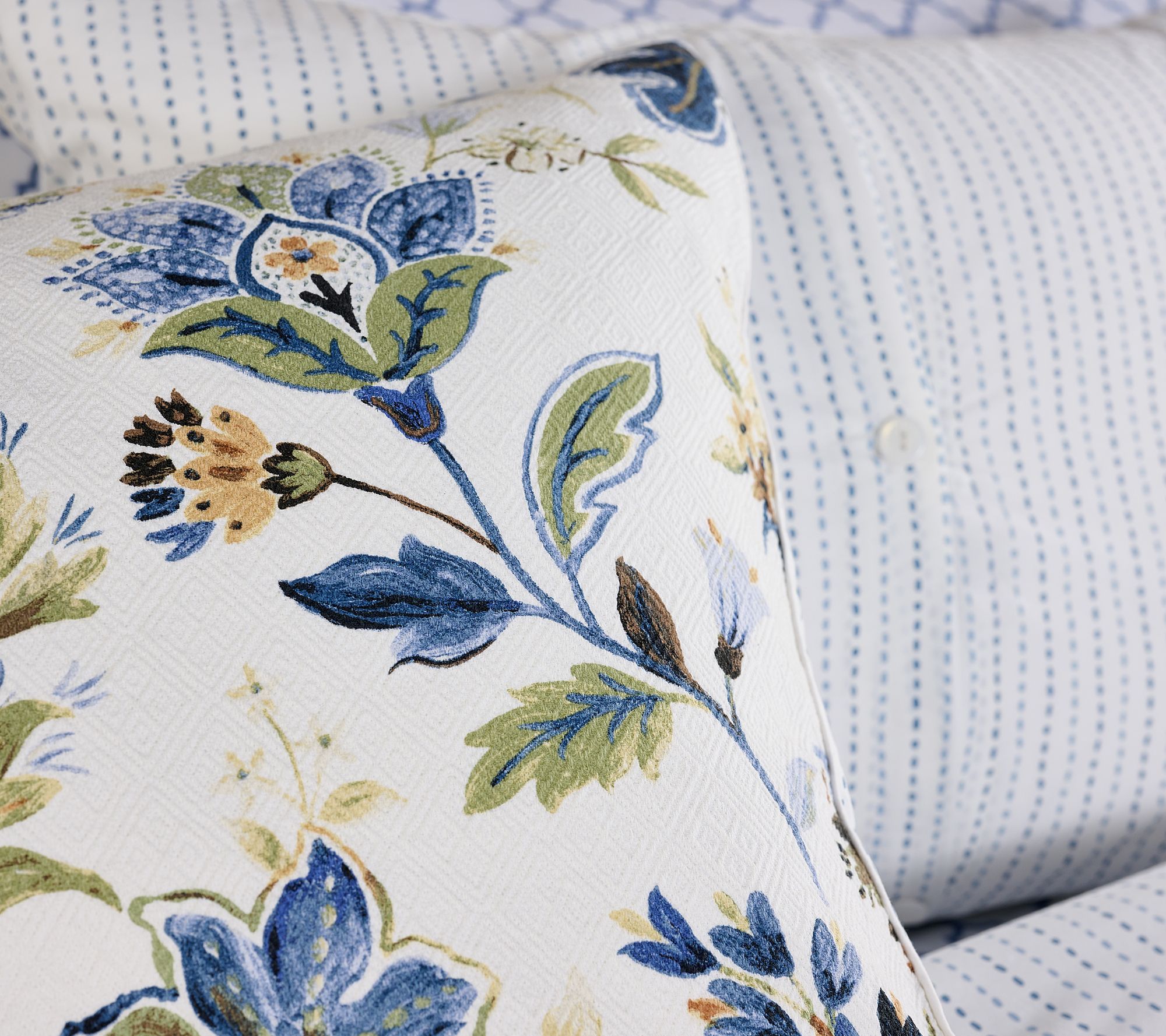 Home Reflections Reversible Jacobean Floral Comforter Set - QVC.com