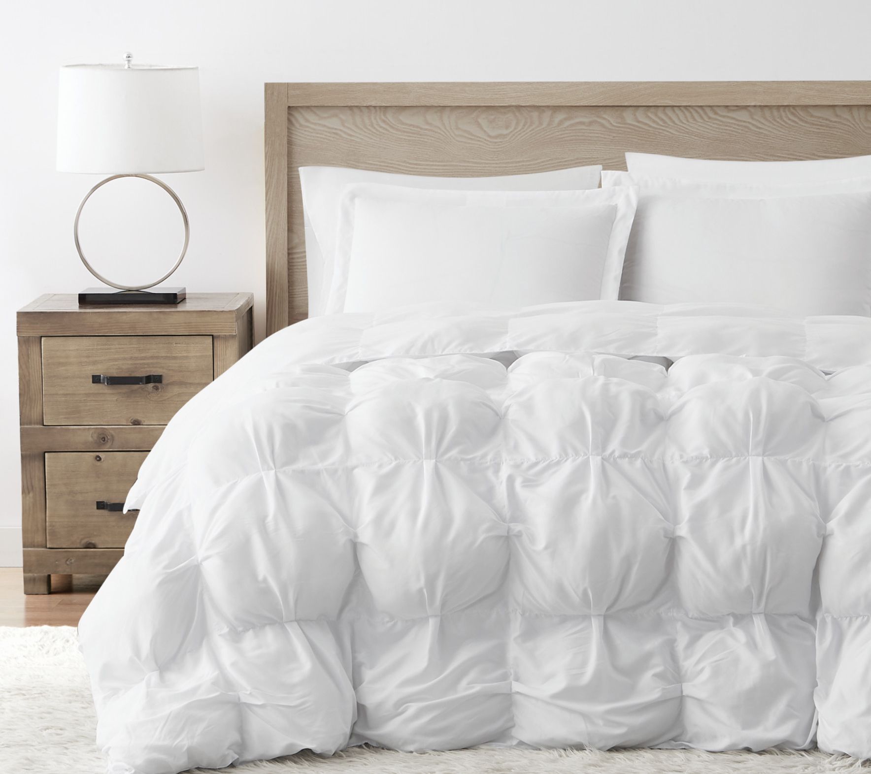 Truly Soft Oversized Puffer Full/Queen 3pc Comforter Set - QVC.com