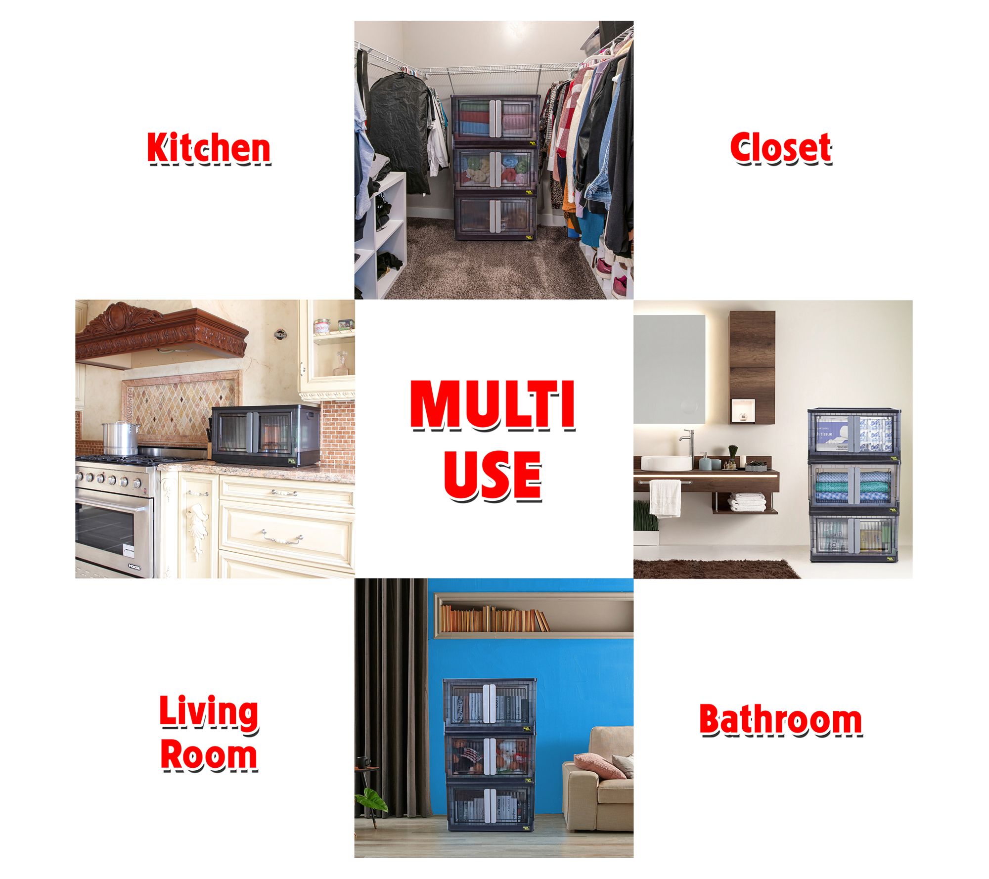 dbest Quik Box Premium Storage Box 19 Gallon - QVC.com