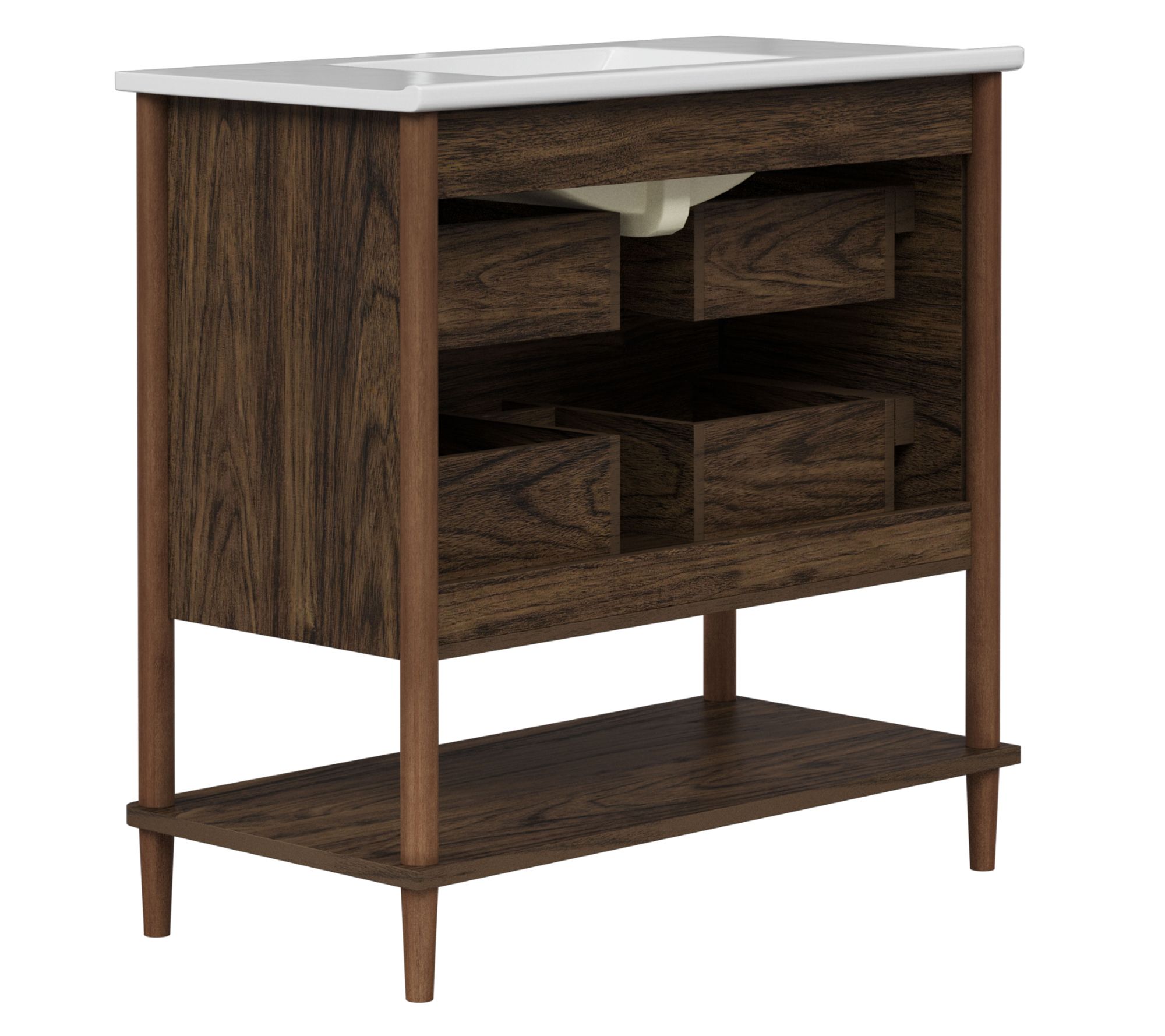 Teamson Home Ellery 36" Single Bathroom Vanity - QVC.com