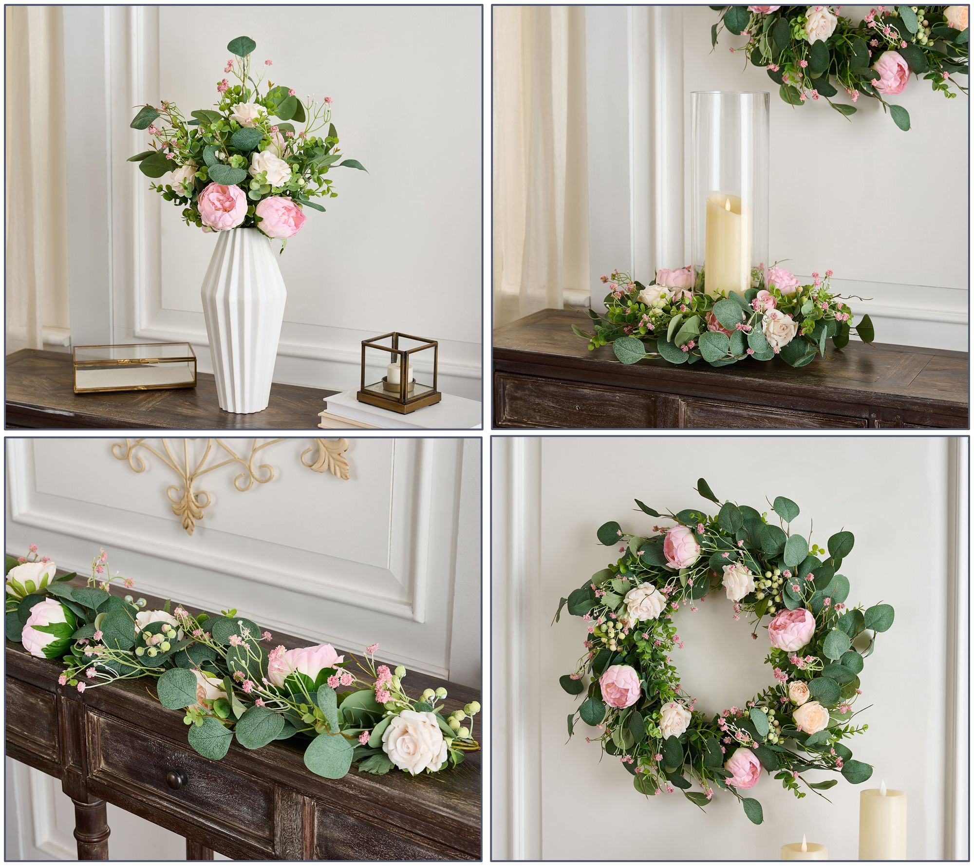 Choice of Peony, Rose, And Berry Collection by Valerie - QVC.com