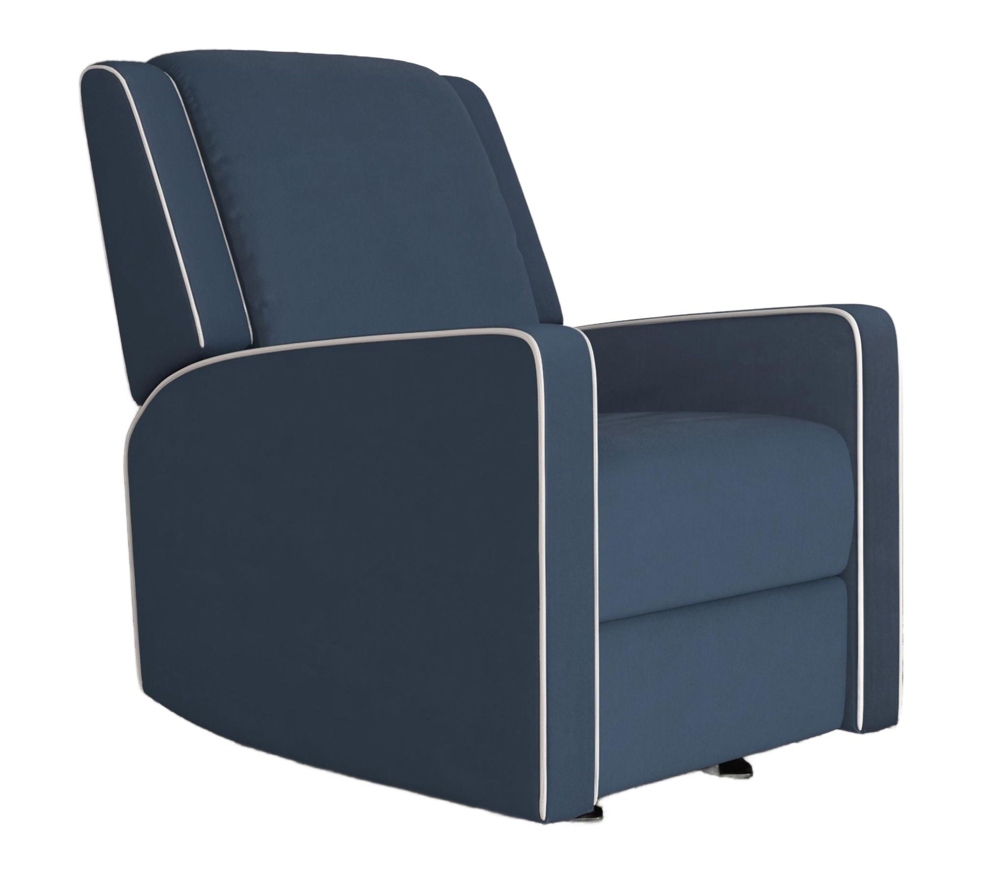Baby Relax - Robyn 2-in-1 Nursery Rocker Recliner - Navy - QVC.com