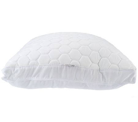 Awaken Joan Lunden Quilted Memory Foam and Fiber S/2 Pillows - QVC.com
