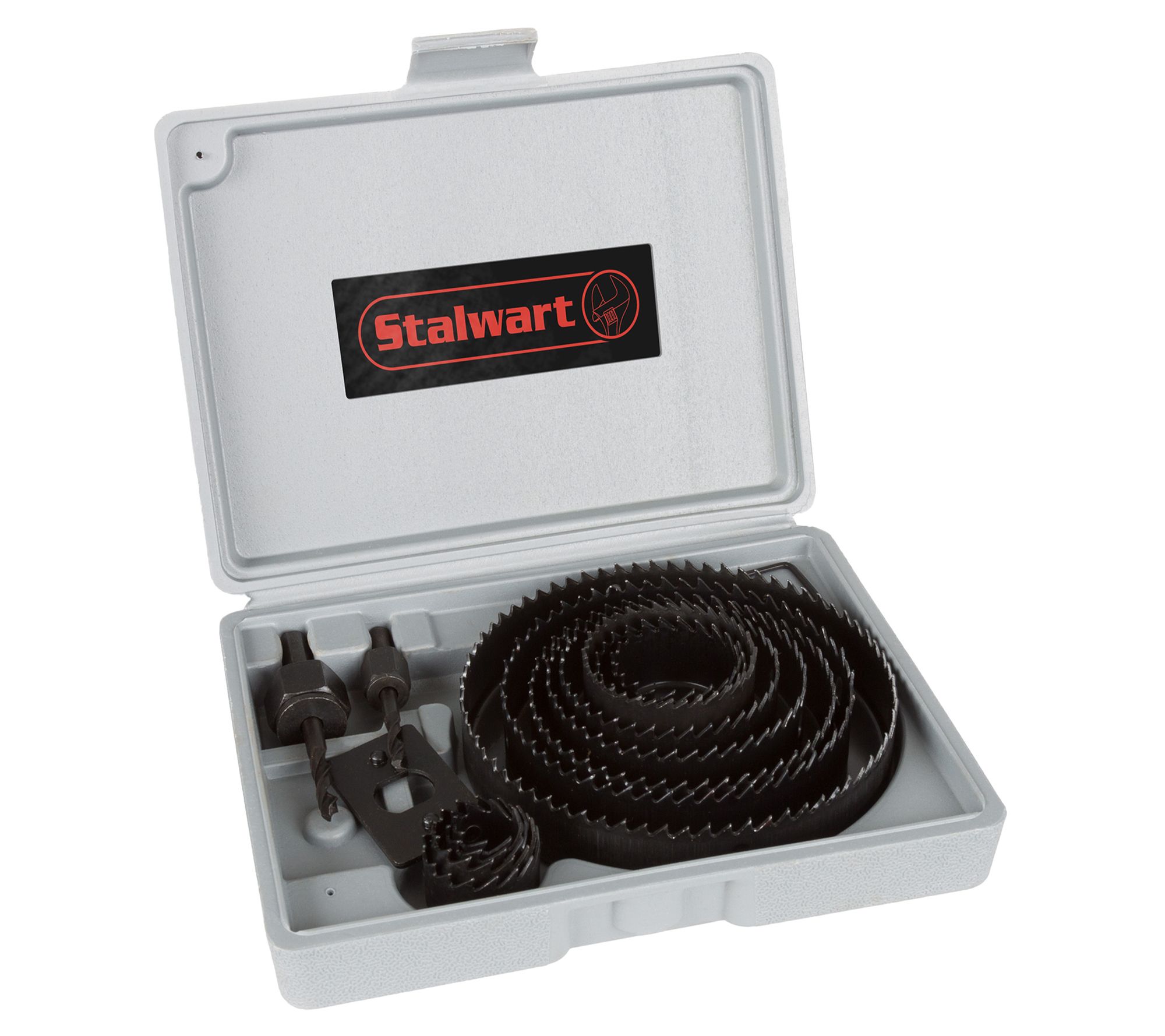 Stalwart Hole Saw Set 16 Piece Kit with 12 Saws - QVC.com