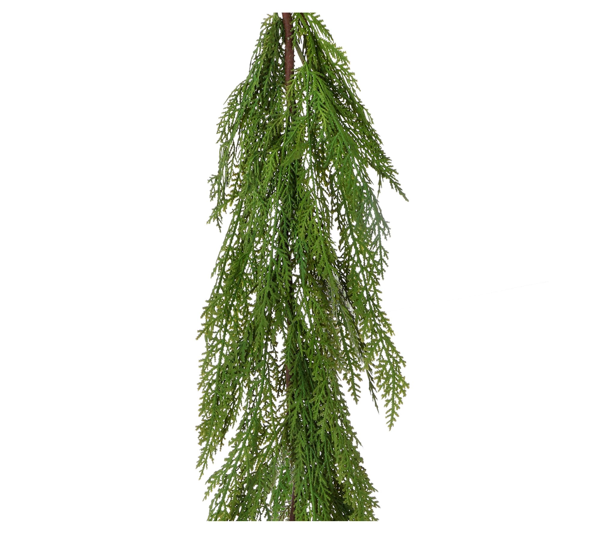 48" Lebanon Cedar Full Garland by Valerie - QVC.com