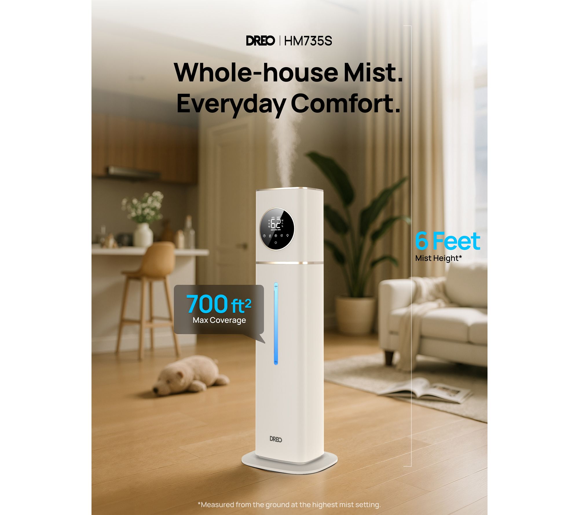 DREO 11 Liter Smart Humidifier with Cool Mist - QVC.com