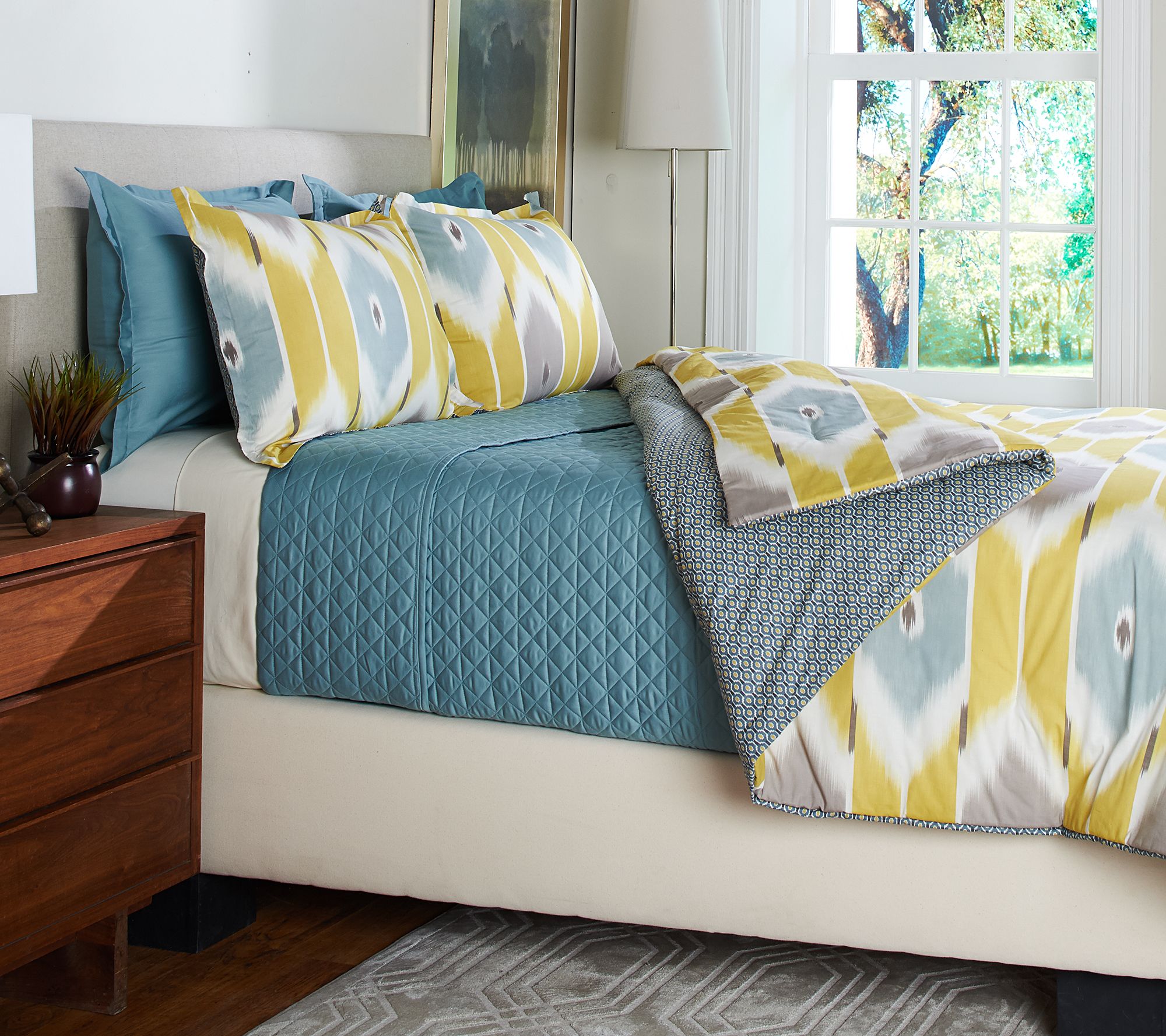 Scott Living 3 Piece Full Coverlet Set - QVC.com