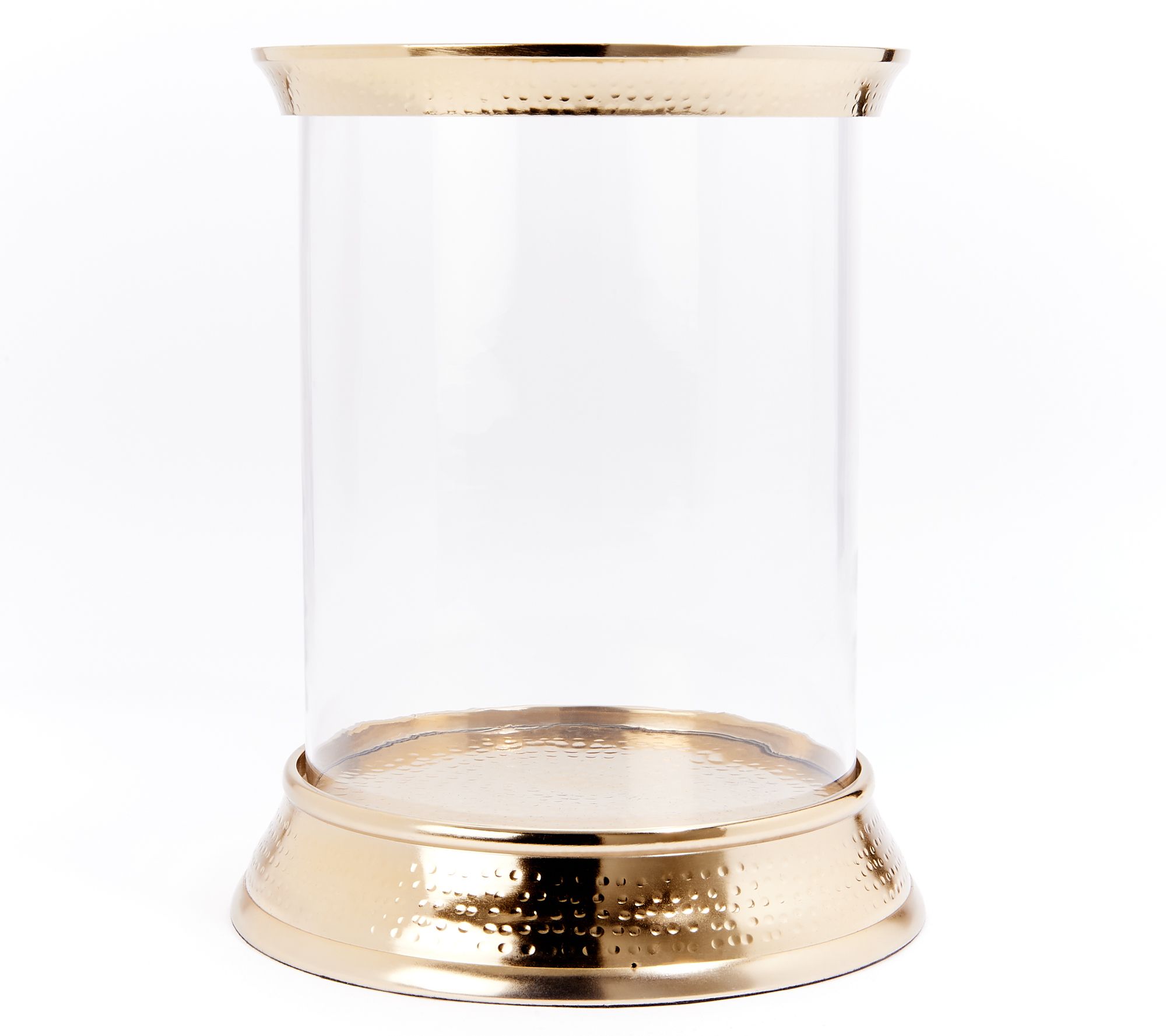 Simply Stunning Hammered Hurricane by Janine Graff - QVC.com