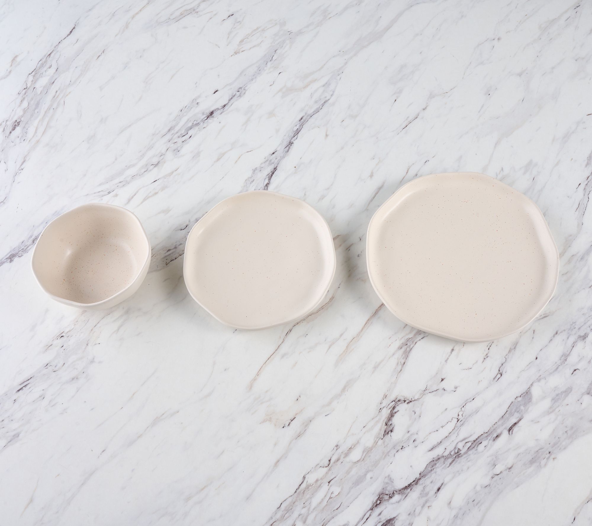 Jessie James Decker 12-Piece Ceramic Dinnerware Set - QVC.com
