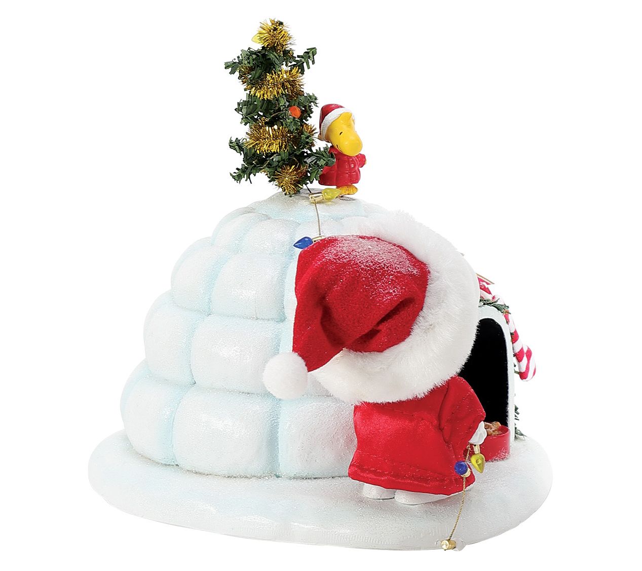 Department 56 Licensed Snoopy's Puffer Igloo Figurine - QVC.com