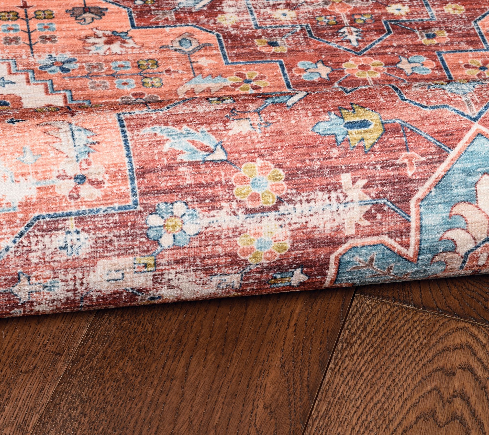 Linon Home Amias 2'x8' Washable Non-Slip Decorative Runner Rug - QVC.com