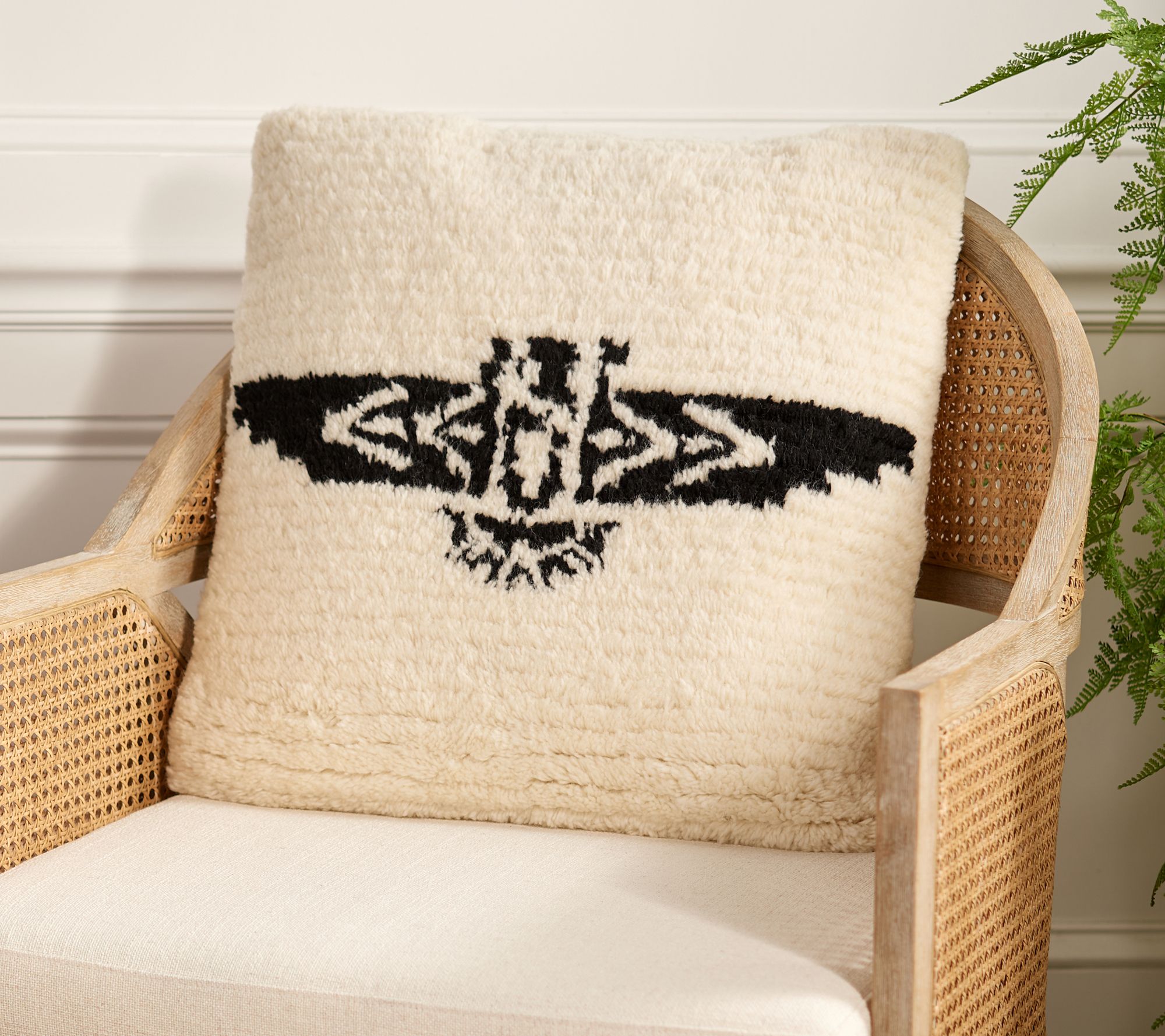 "As Is" Sister Road by JG Boho Thunderbird 20" Decorative Pillow - QVC.com