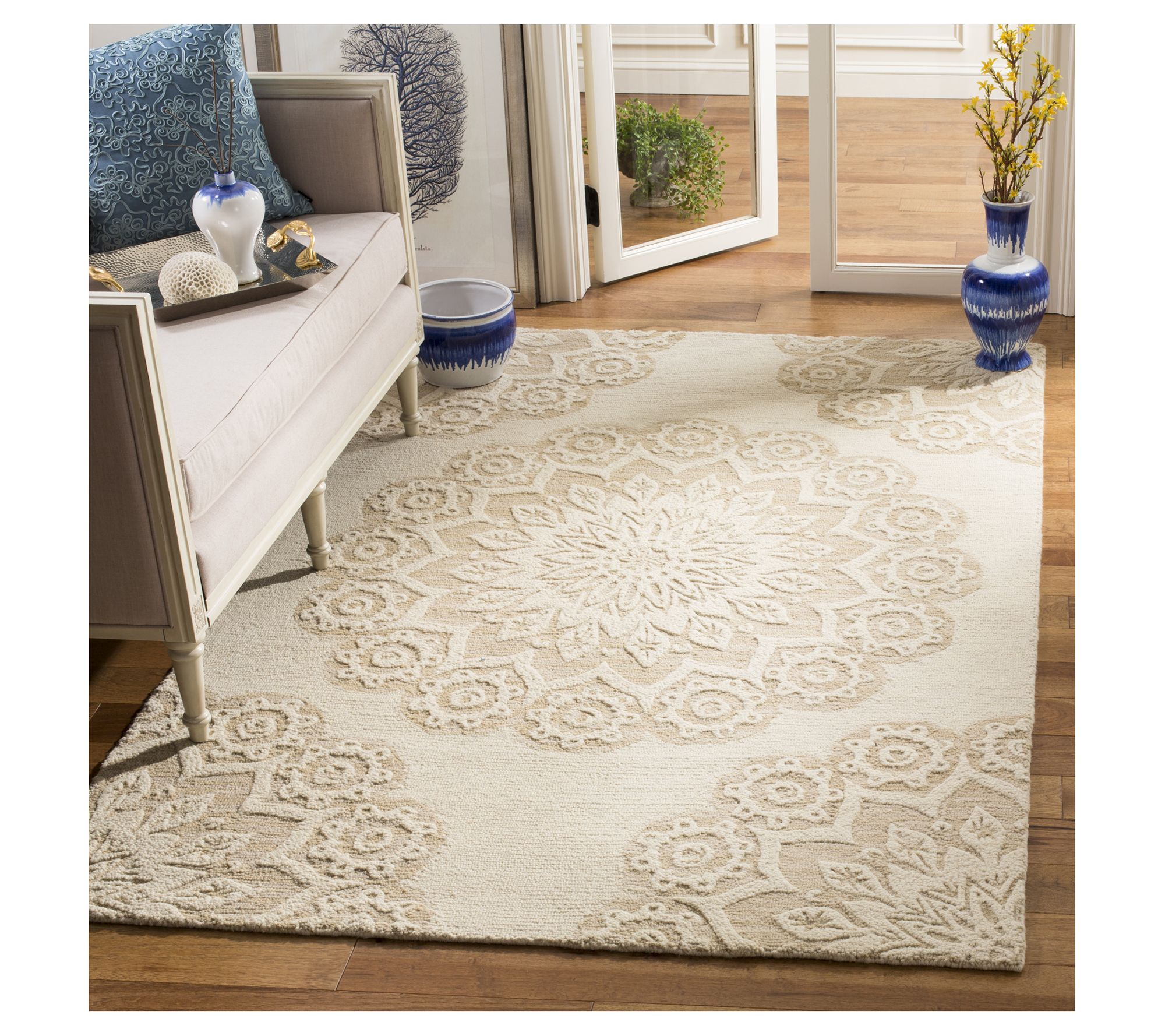 Safavieh Blossom 108 Series 8' x 10' Rug - QVC.com