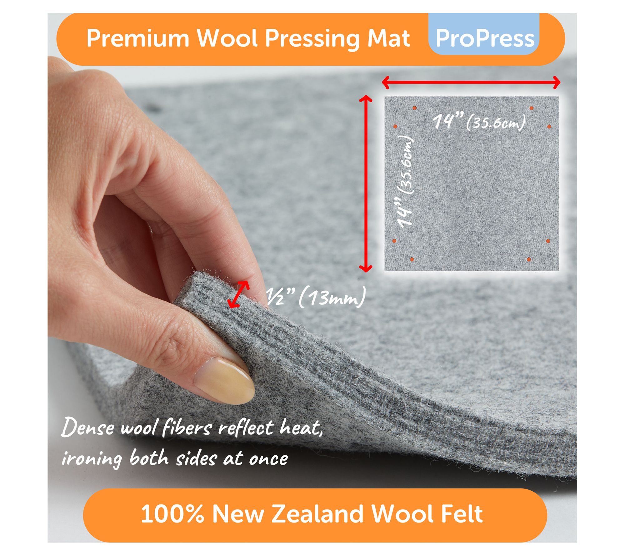 OLISO ProPress Felt Ironing Pressing Pad - QVC.com